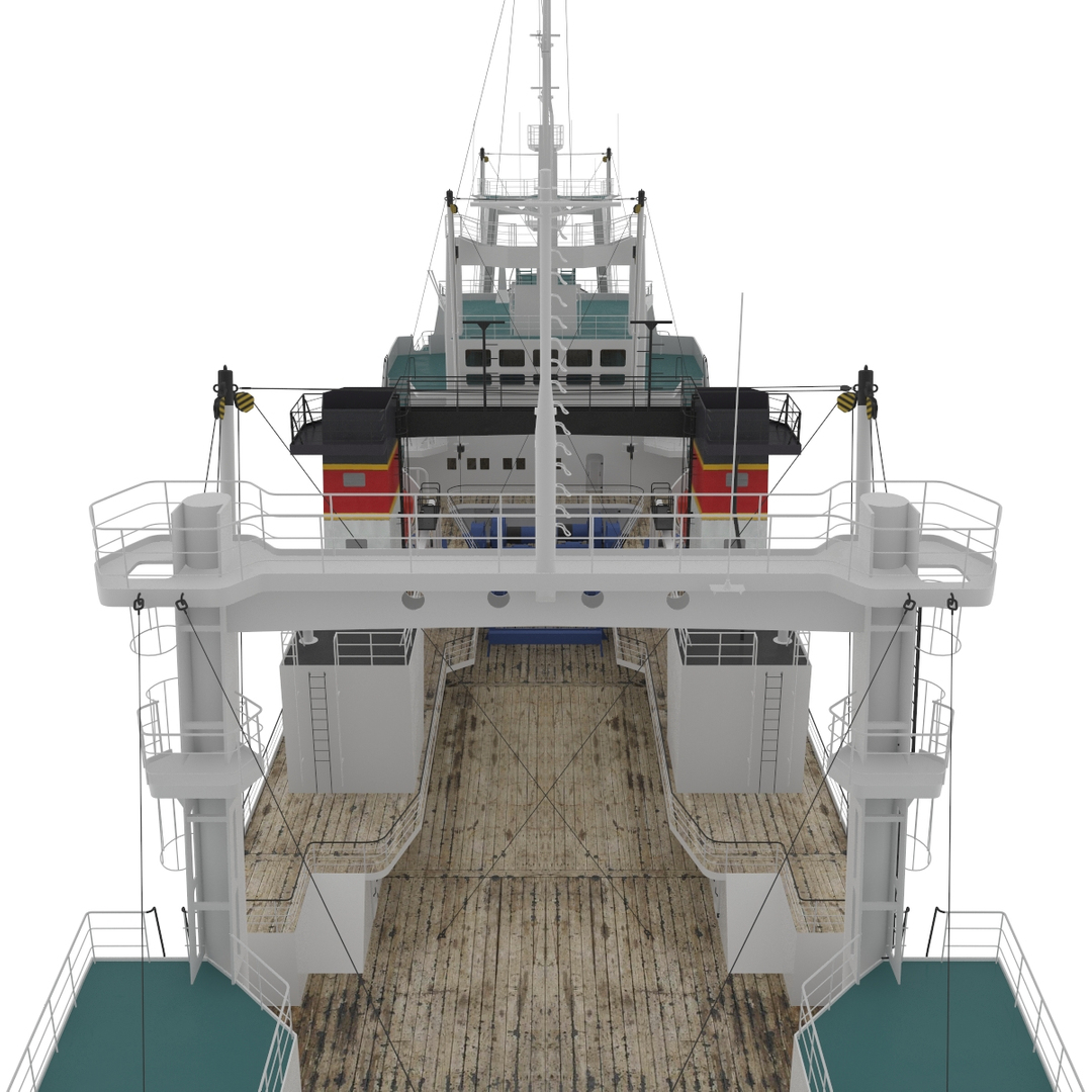 Large Trawler Project 1288 3D - TurboSquid 1337855