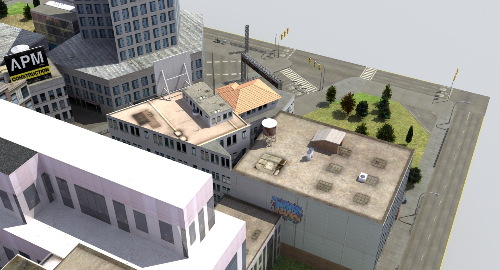 City Block B 3D - TurboSquid 1239908