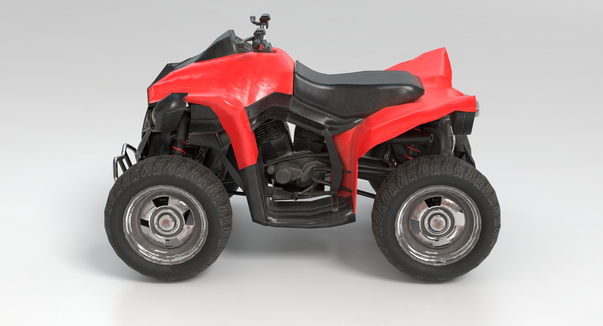 3D Model Real-time 4-wheeler - TurboSquid 1229127