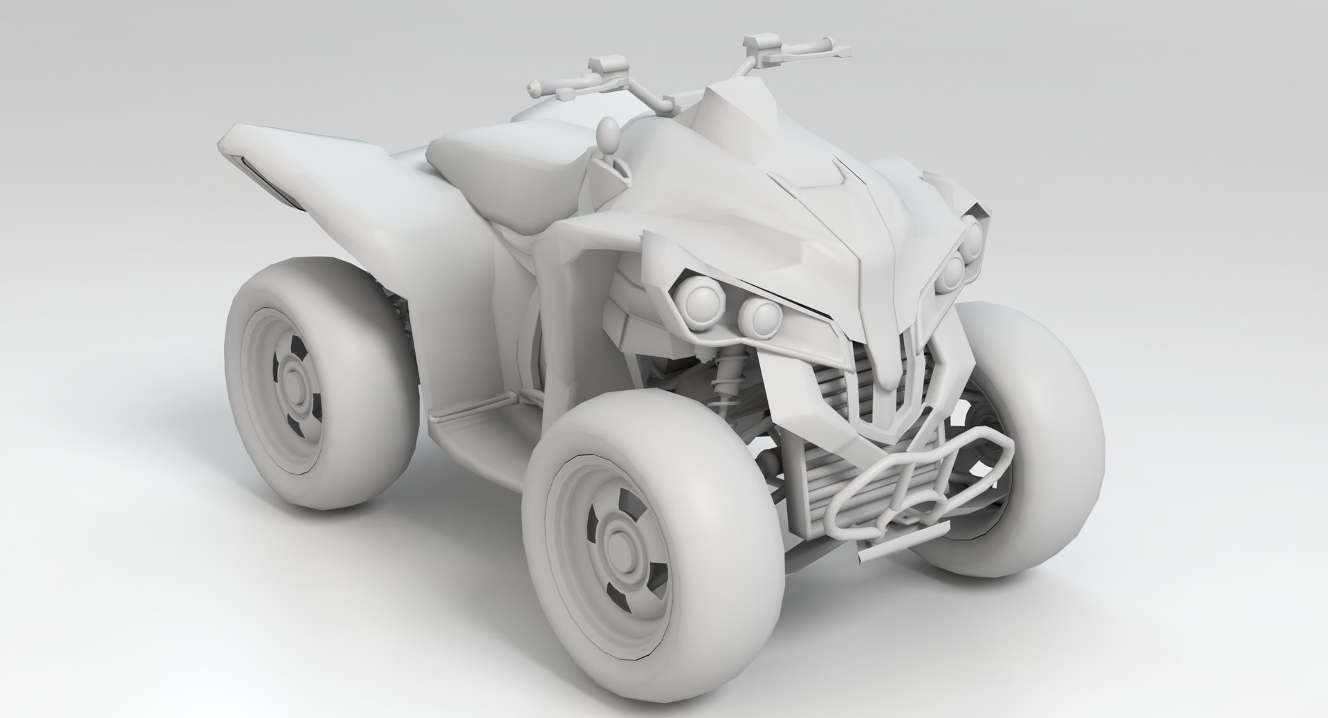 3D Model Real-time 4-wheeler - TurboSquid 1229127