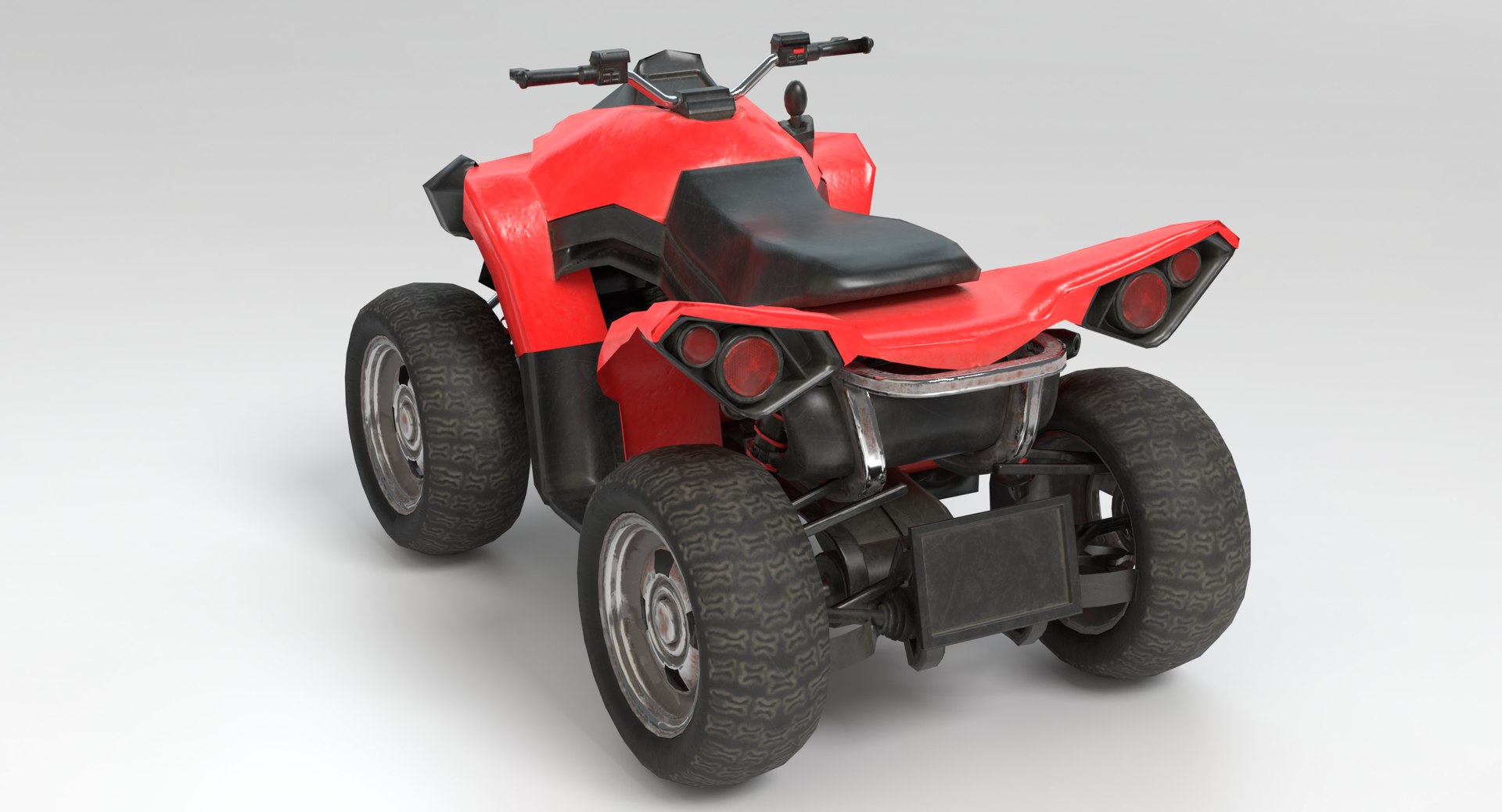 3D Model Real-time 4-wheeler - TurboSquid 1229127