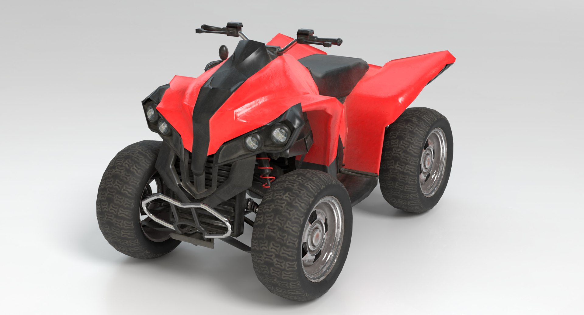 3D Model Real-time 4-wheeler - TurboSquid 1229127