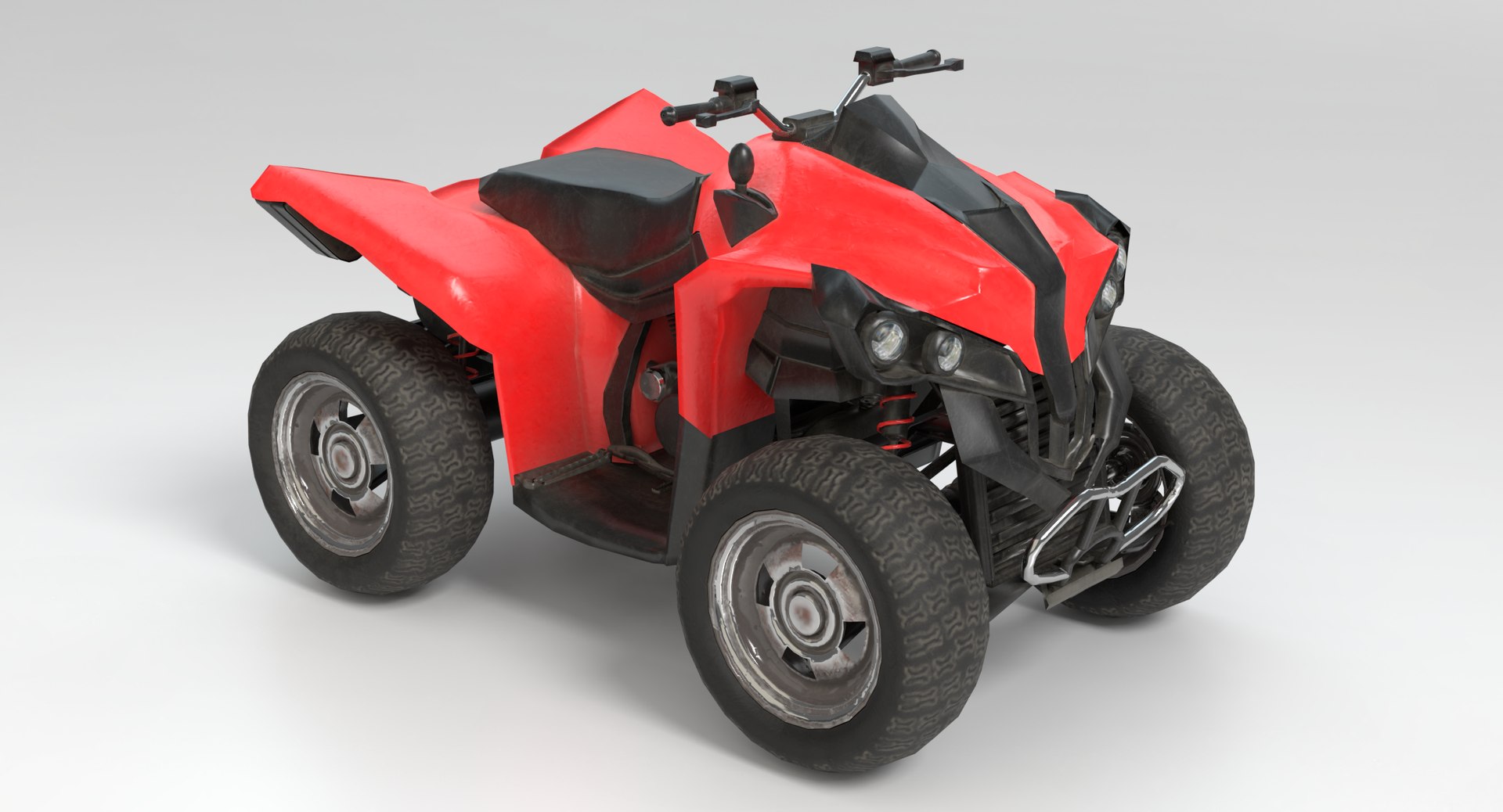 3D Model Real-time 4-wheeler - TurboSquid 1229127
