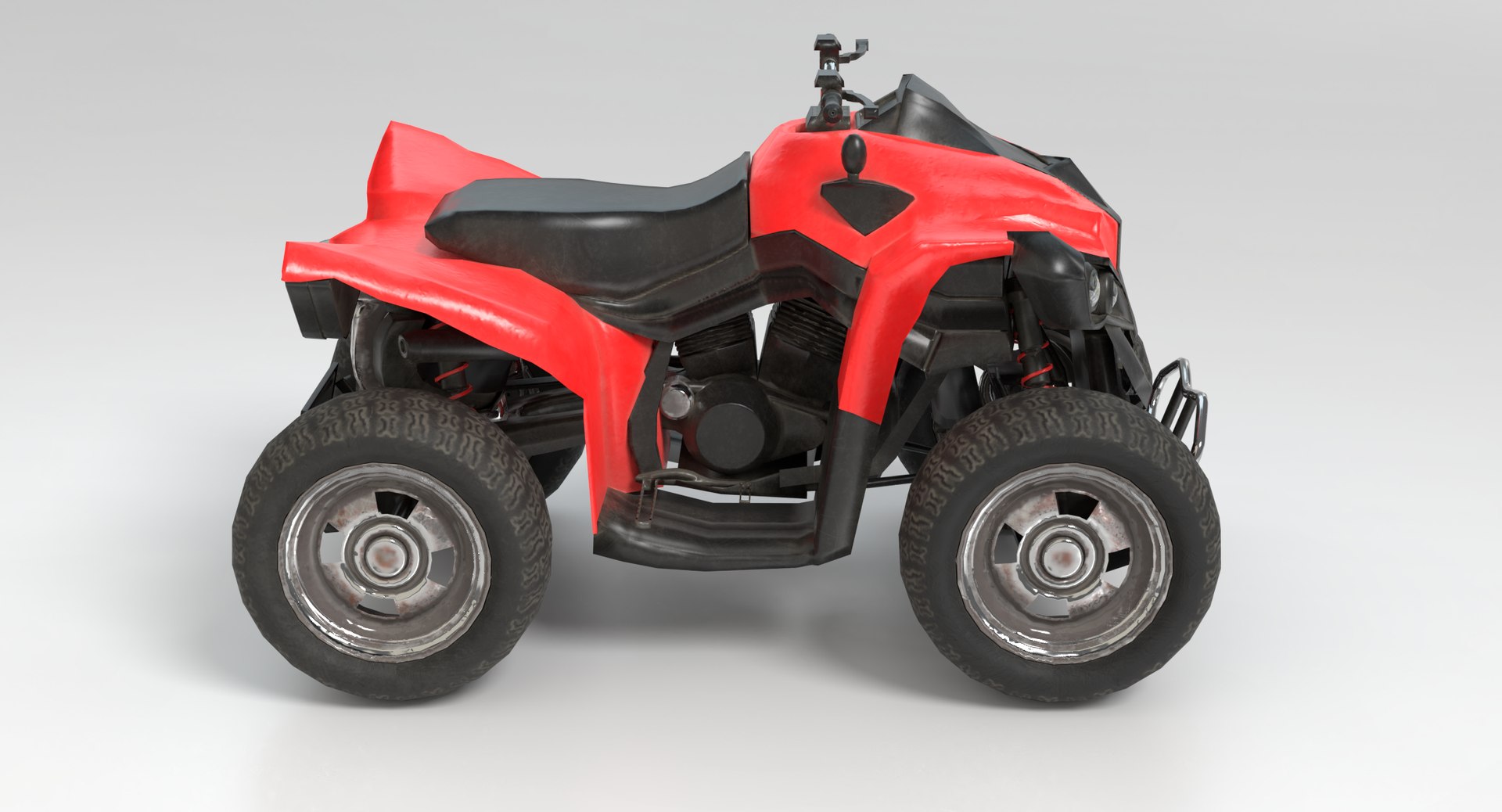 3D Model Real-time 4-wheeler - TurboSquid 1229127