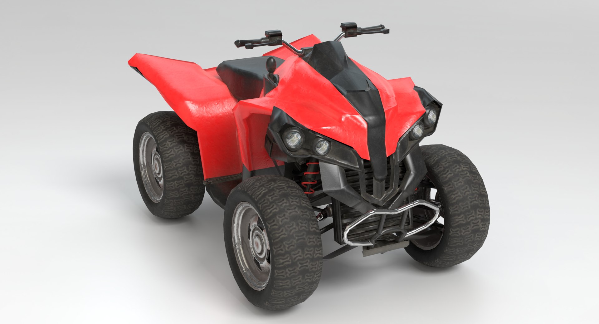 3D Model Real-time 4-wheeler - TurboSquid 1229127