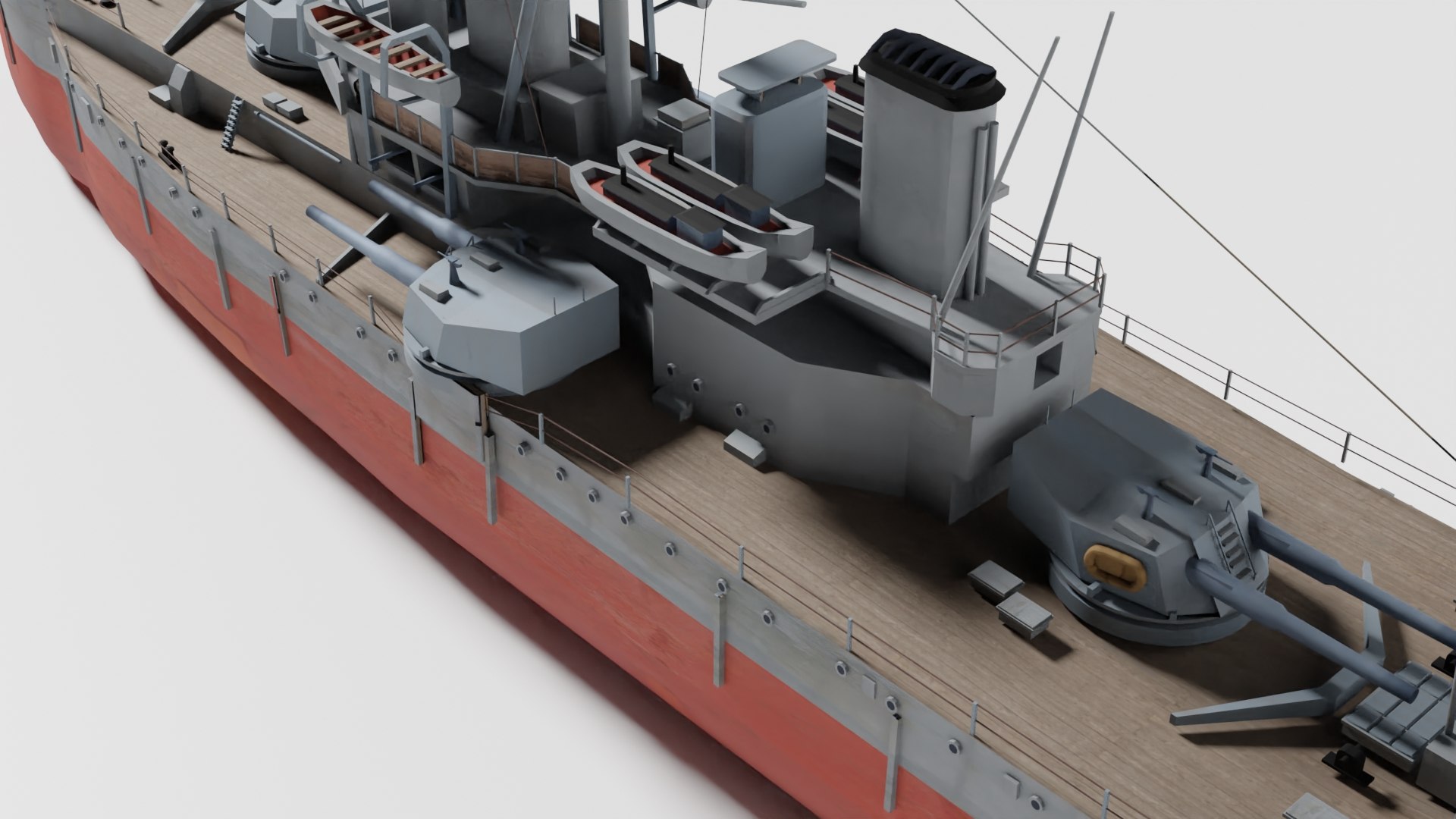 Historical Dreadnought Class Battleship 3D Model - TurboSquid 2040418