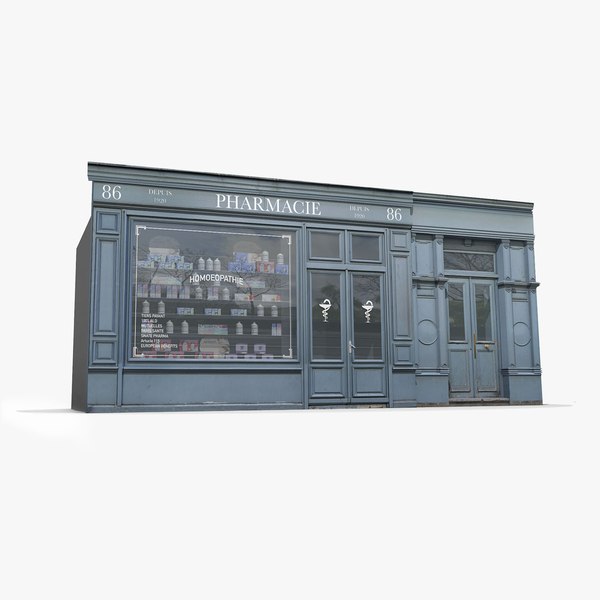 3D Storefront Models | TurboSquid