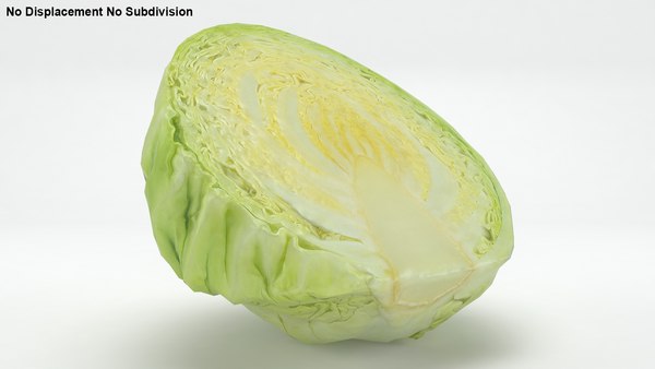 3D Half Cabbage - TurboSquid 1847024