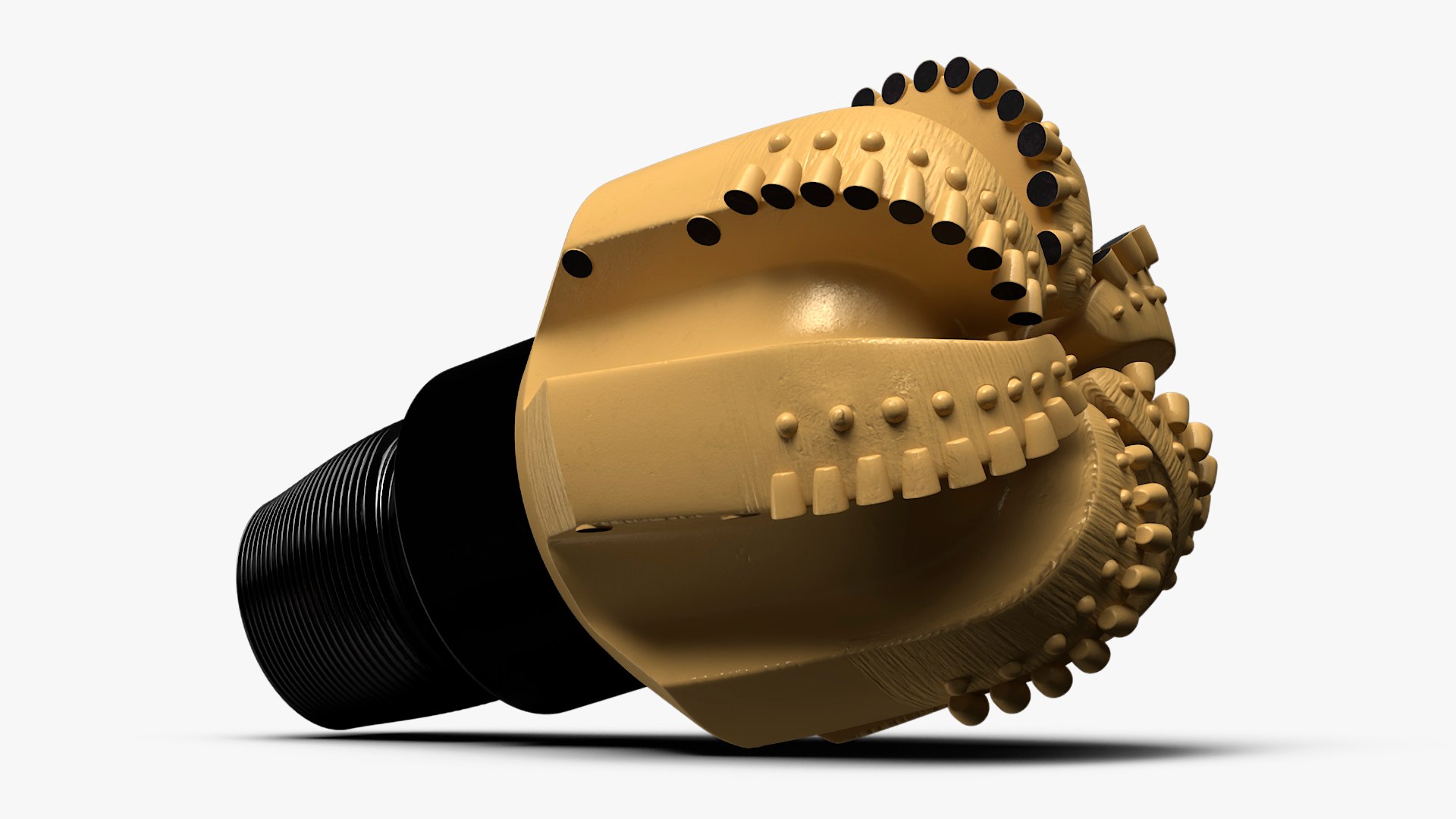 Drilling Rig Bit PDC Gold 3D - TurboSquid 2273092