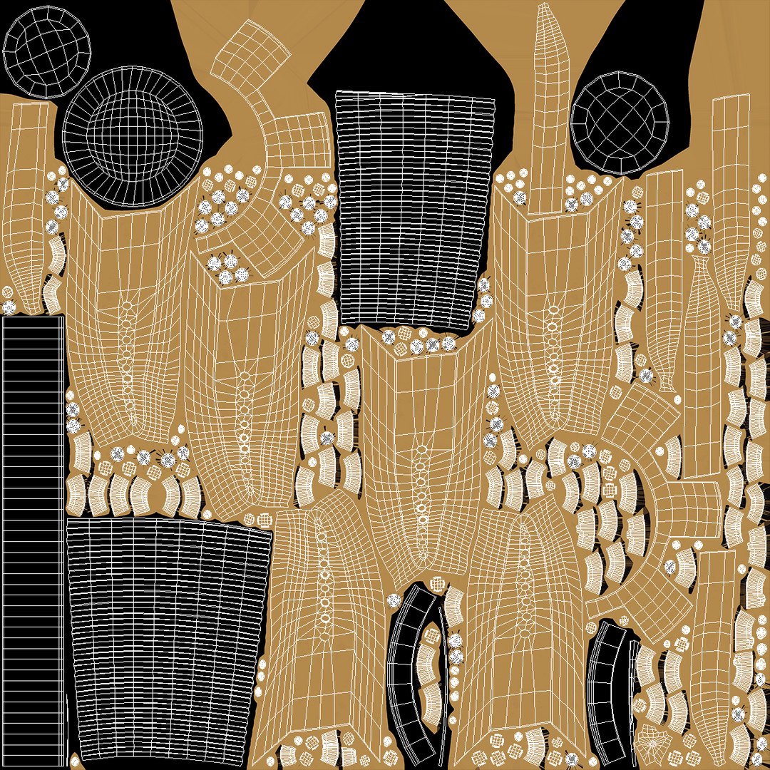 Drilling Rig Bit PDC Gold 3D - TurboSquid 2273092
