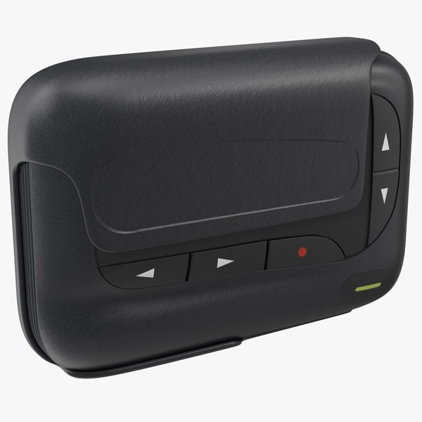 Pager in Case model - TurboSquid 1948578