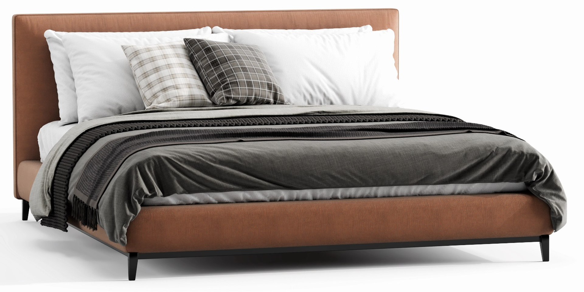 Minotti Andersen Bed Model - TurboSquid 1543254