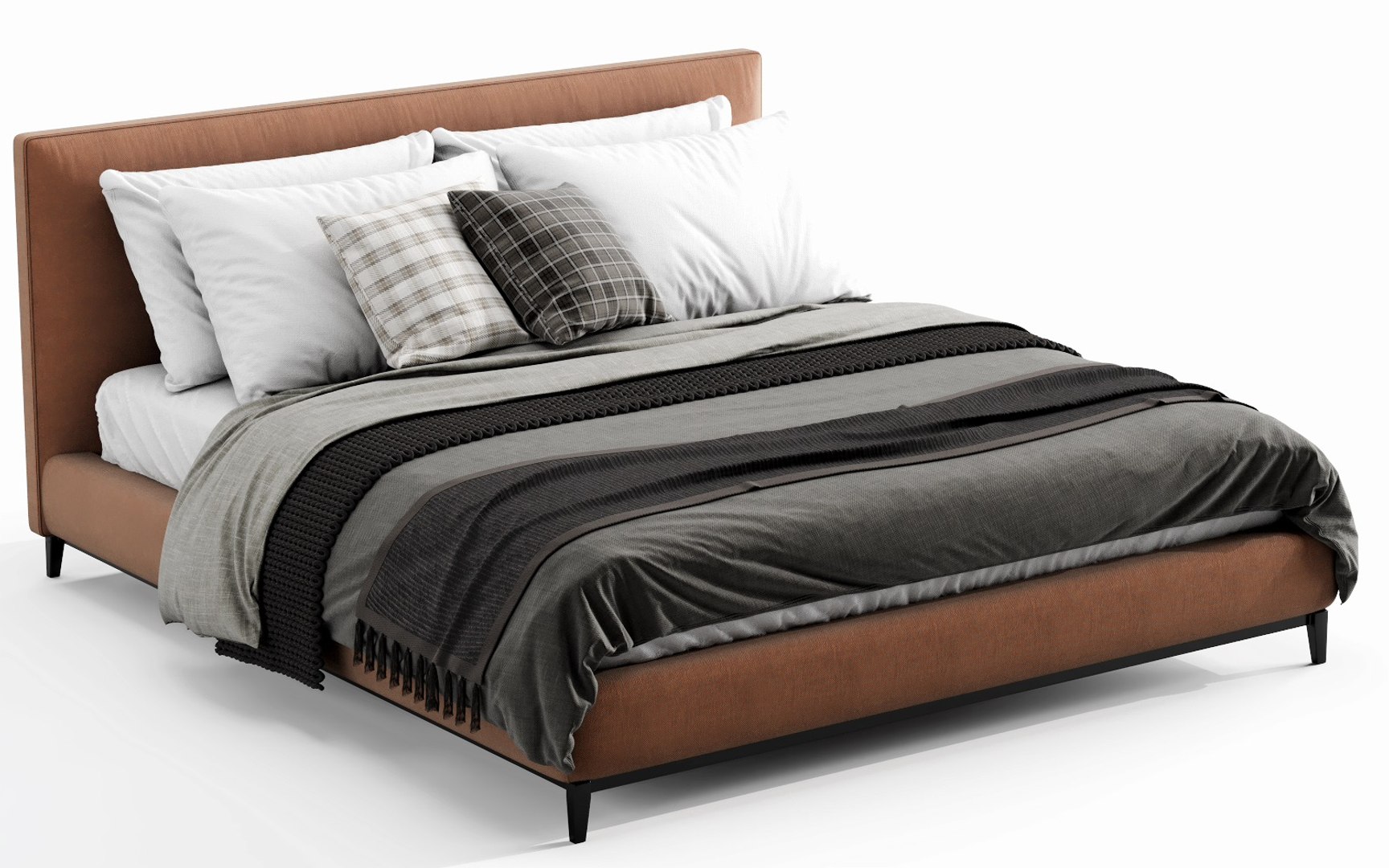 Minotti Andersen Bed Model - TurboSquid 1543254
