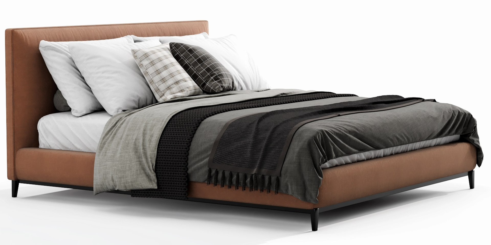 Minotti Andersen Bed Model - TurboSquid 1543254