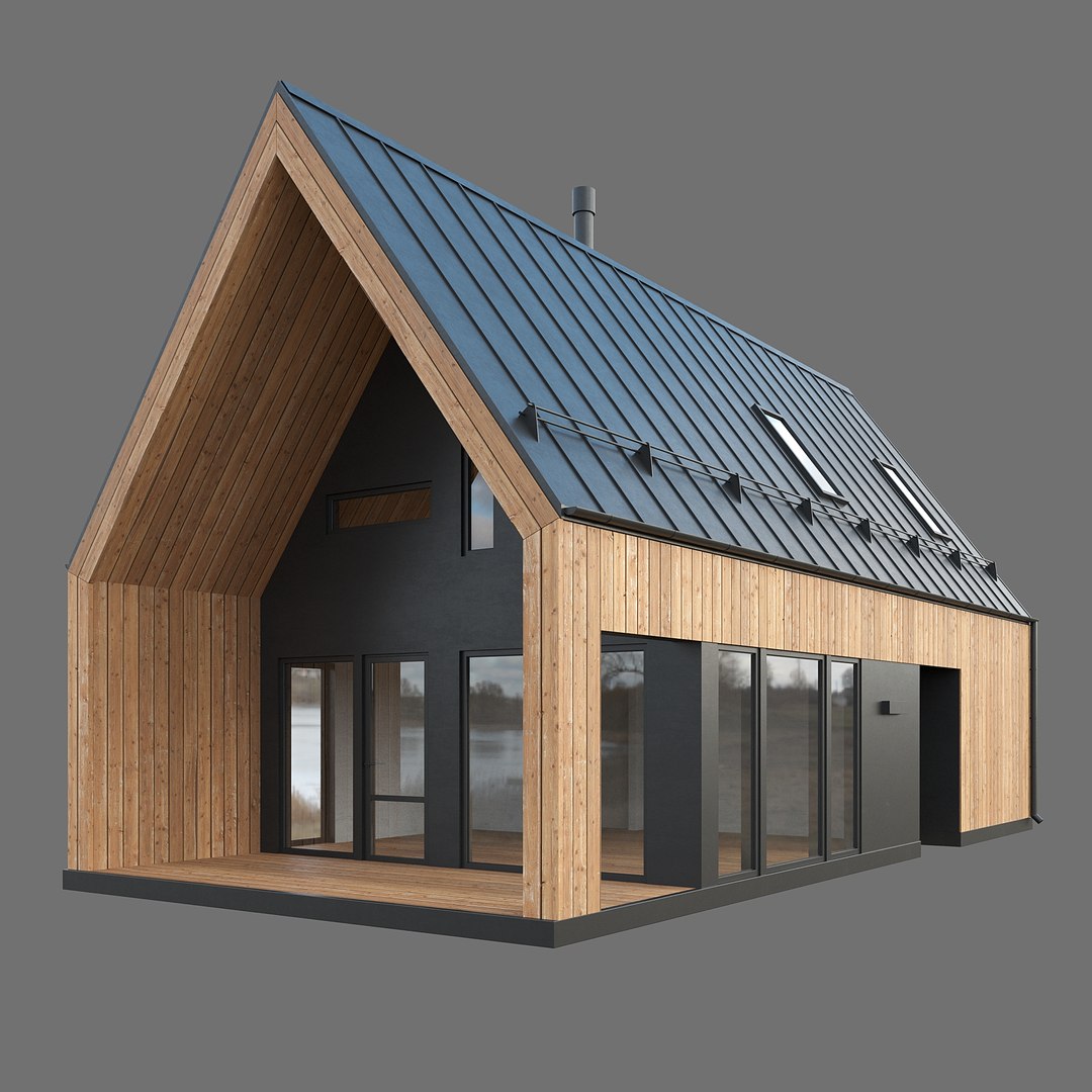3D Barn House - TurboSquid 1745955