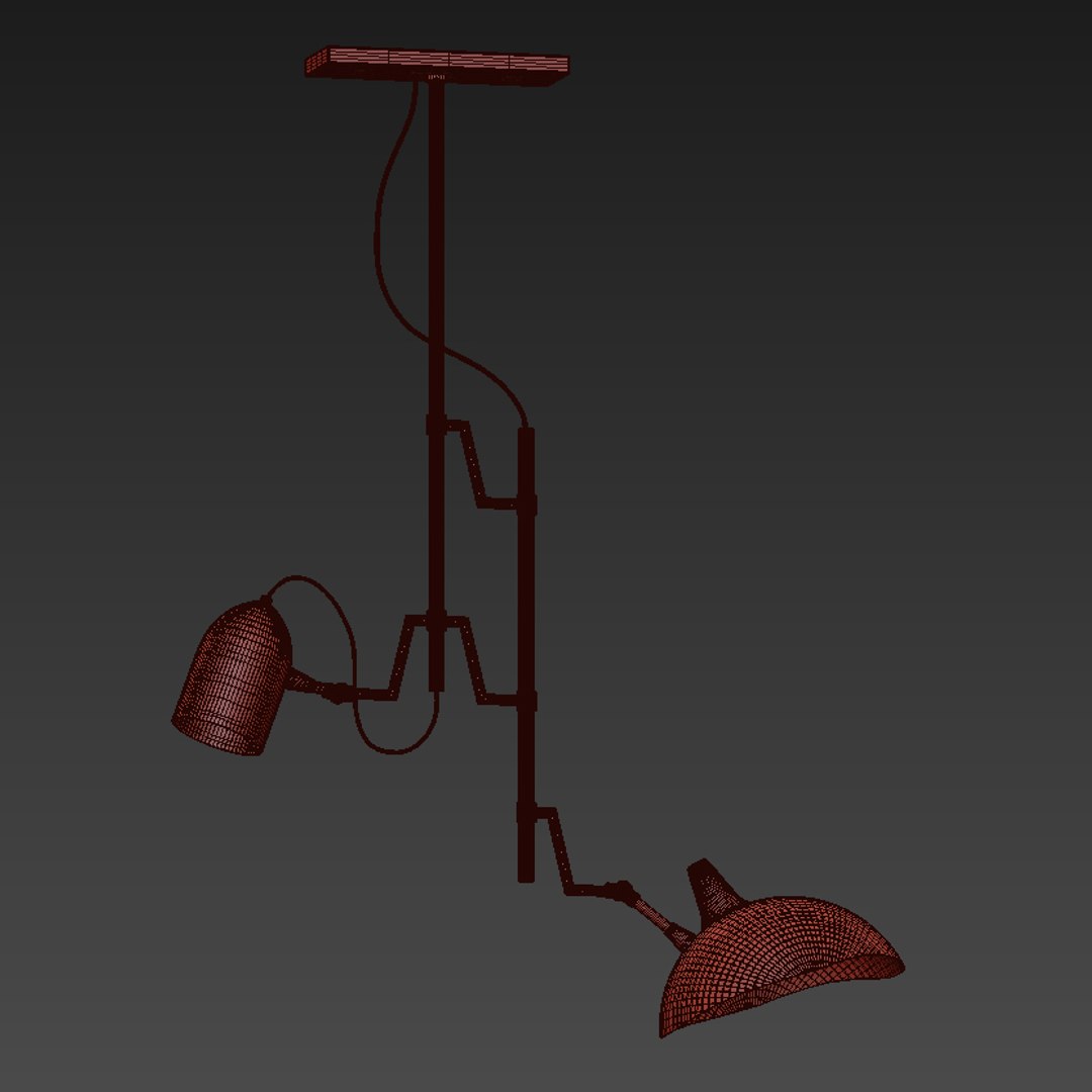 Stroget suspension 3D model - TurboSquid 1558153