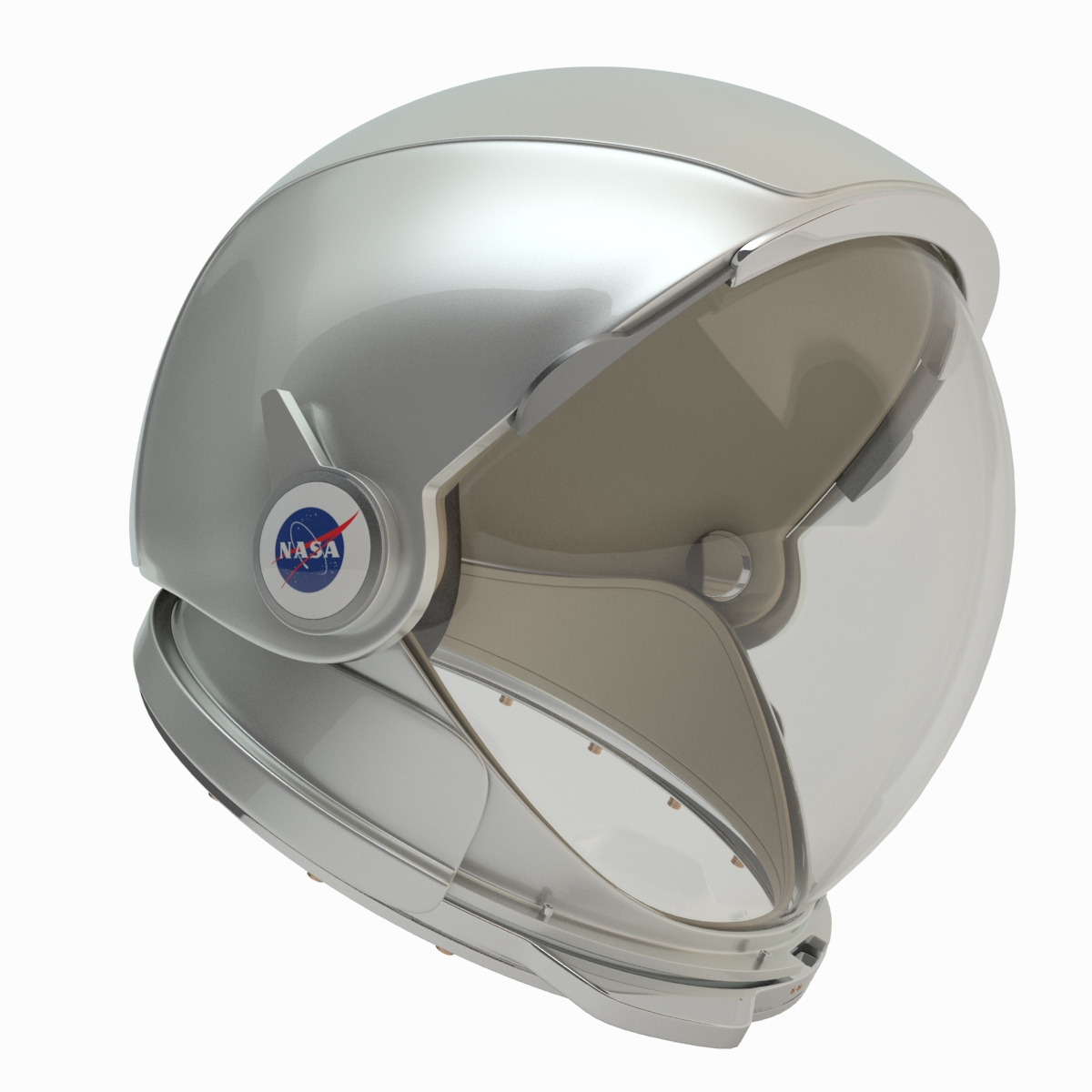 3d astronaut helmet model
