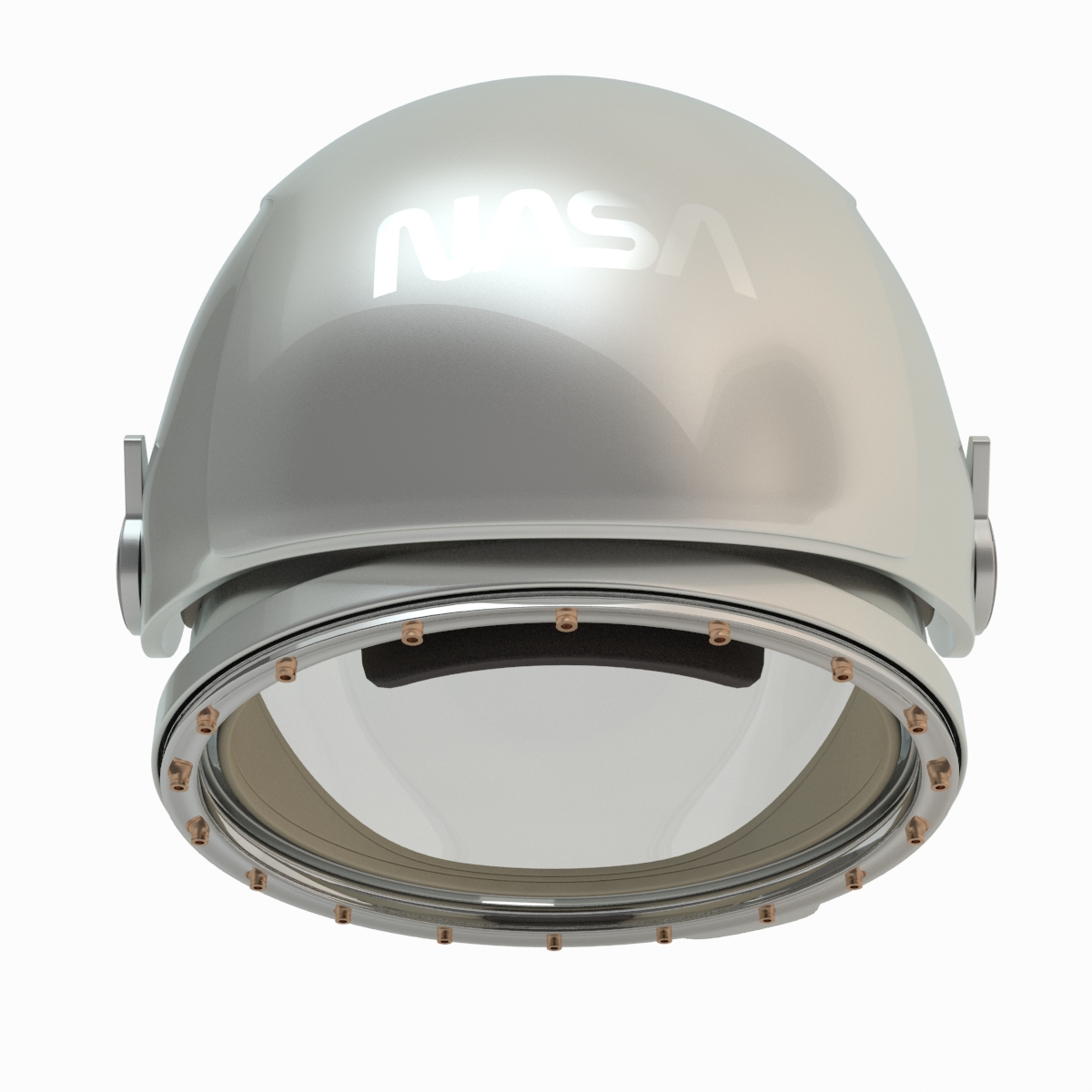 3d astronaut helmet model