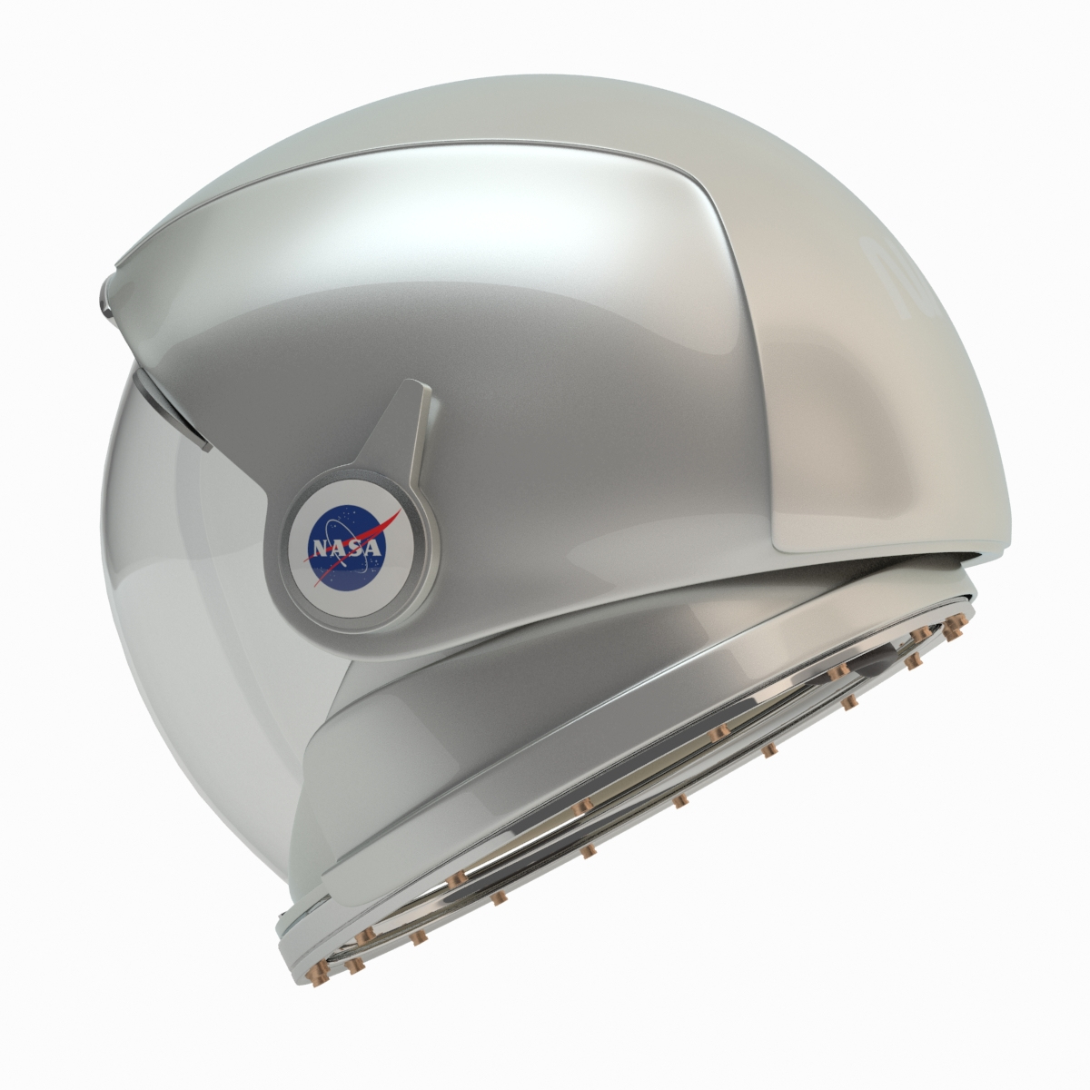 3d astronaut helmet model