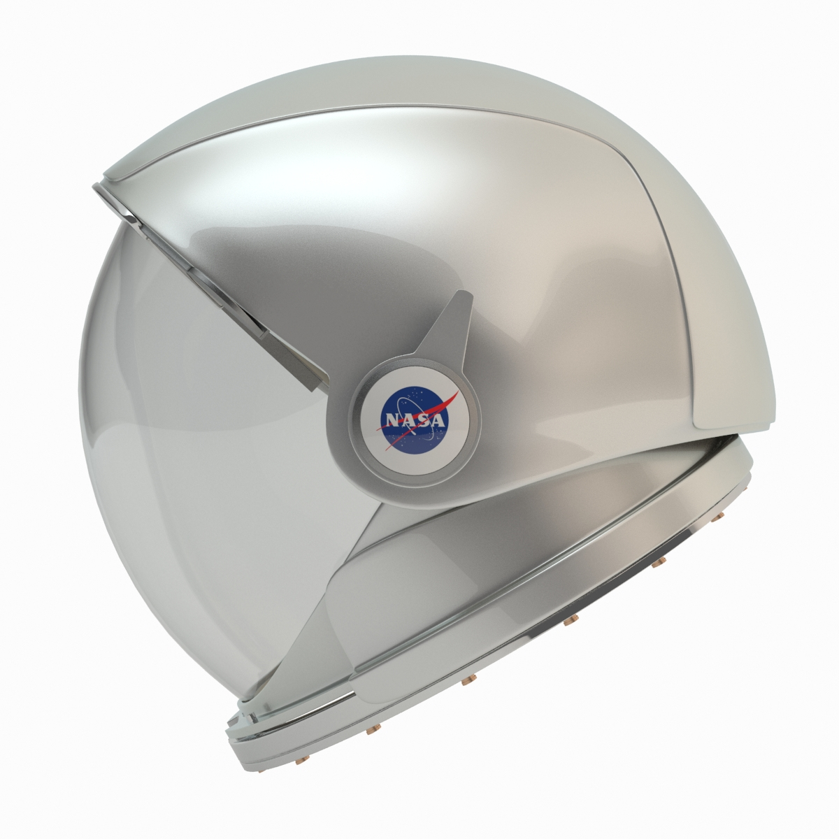 3d astronaut helmet model