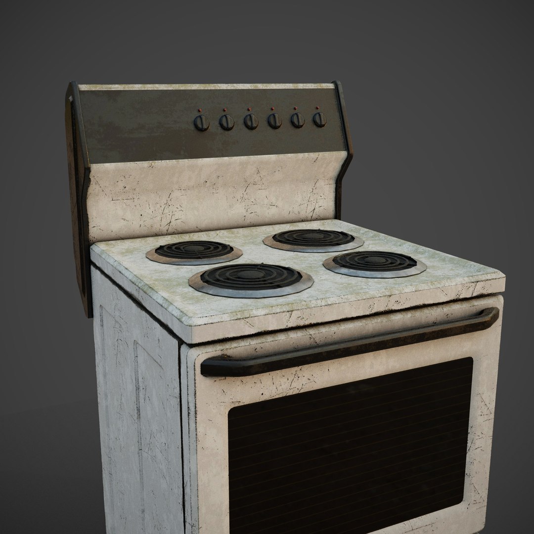 Cooker 3D Model - TurboSquid 1980691