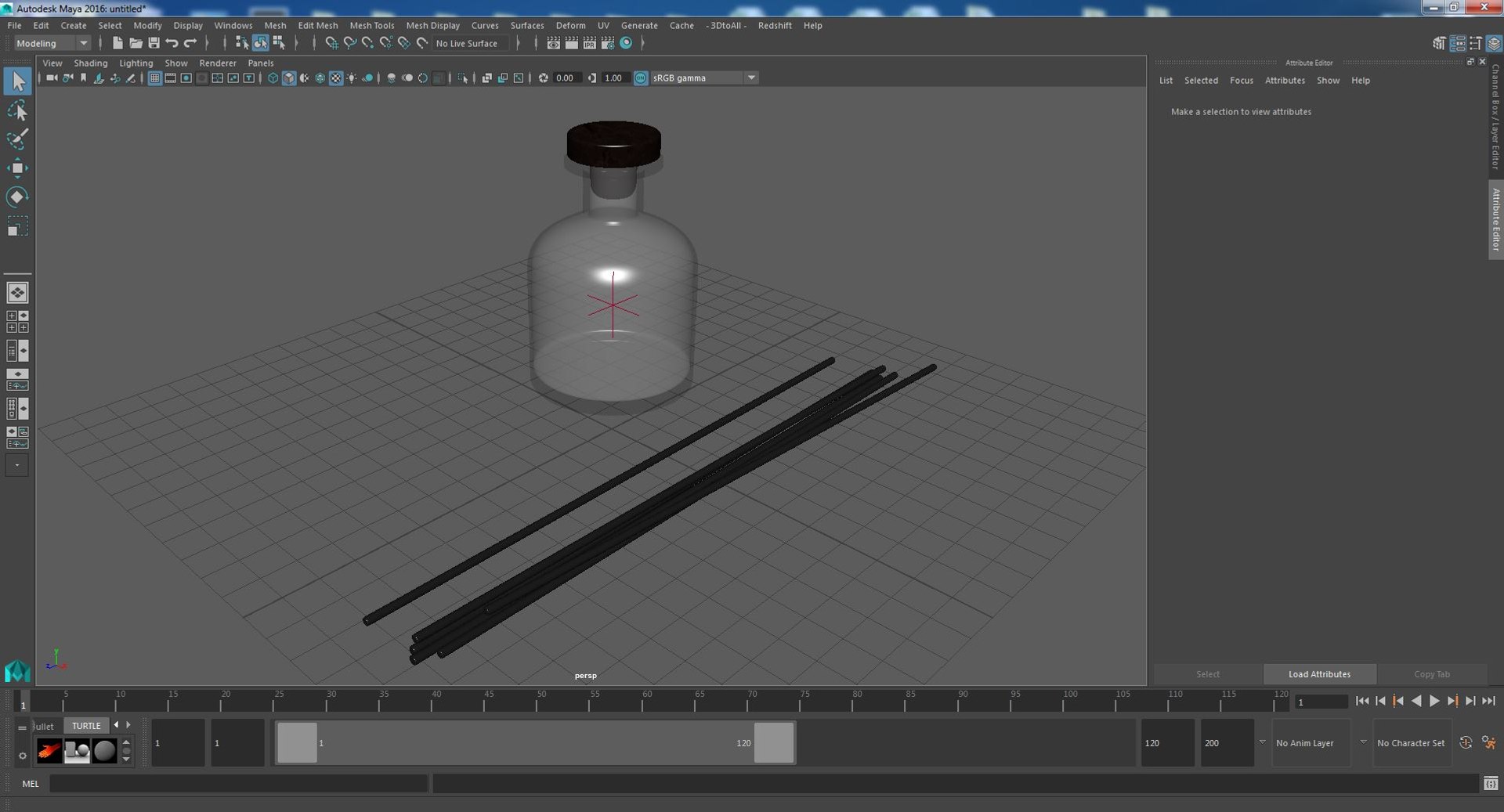3D Model Aroma Reed Diffuser Bottle Sticks Nearby - TurboSquid 2015356