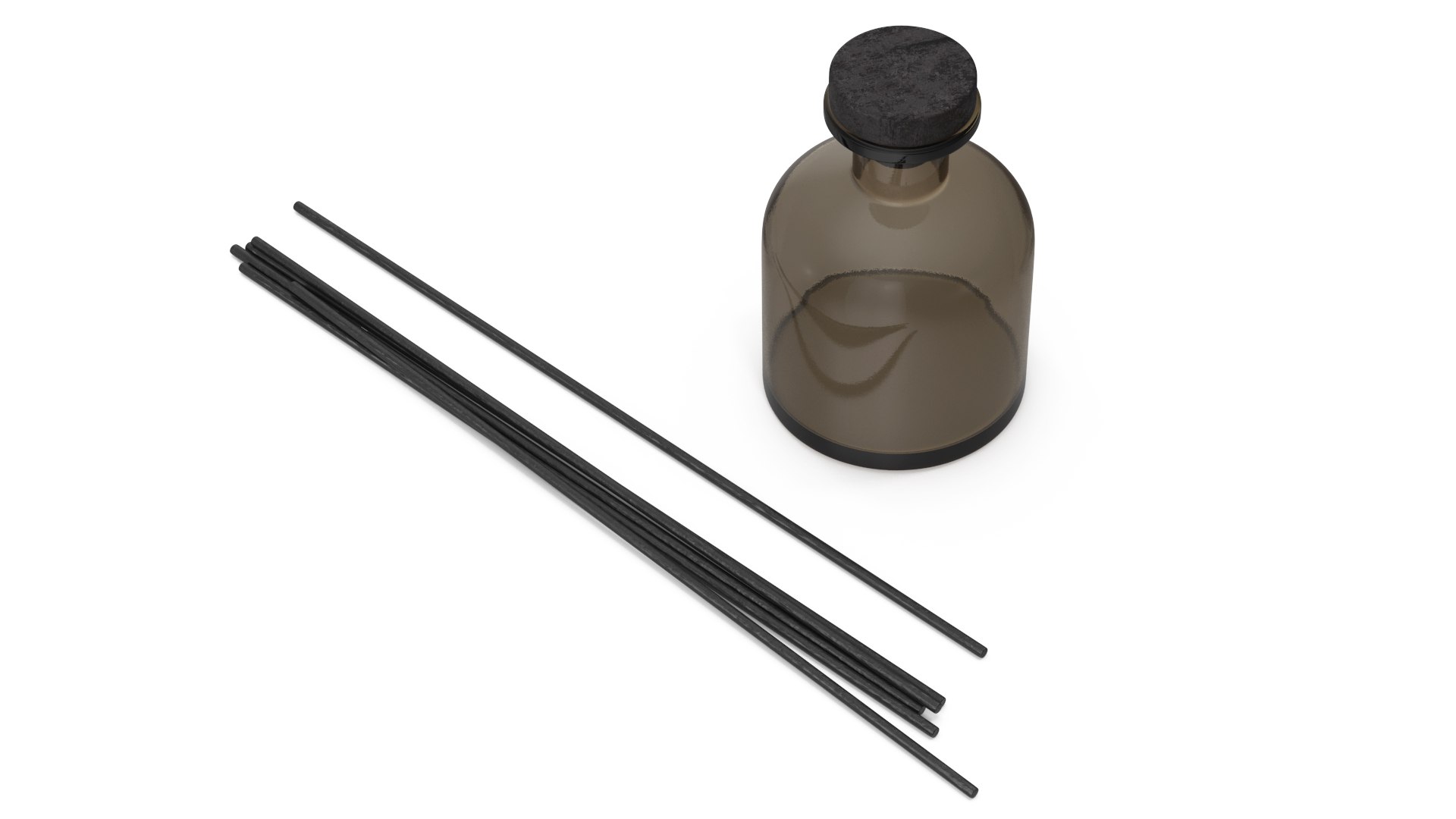 3D Model Aroma Reed Diffuser Bottle Sticks Nearby - TurboSquid 2015356