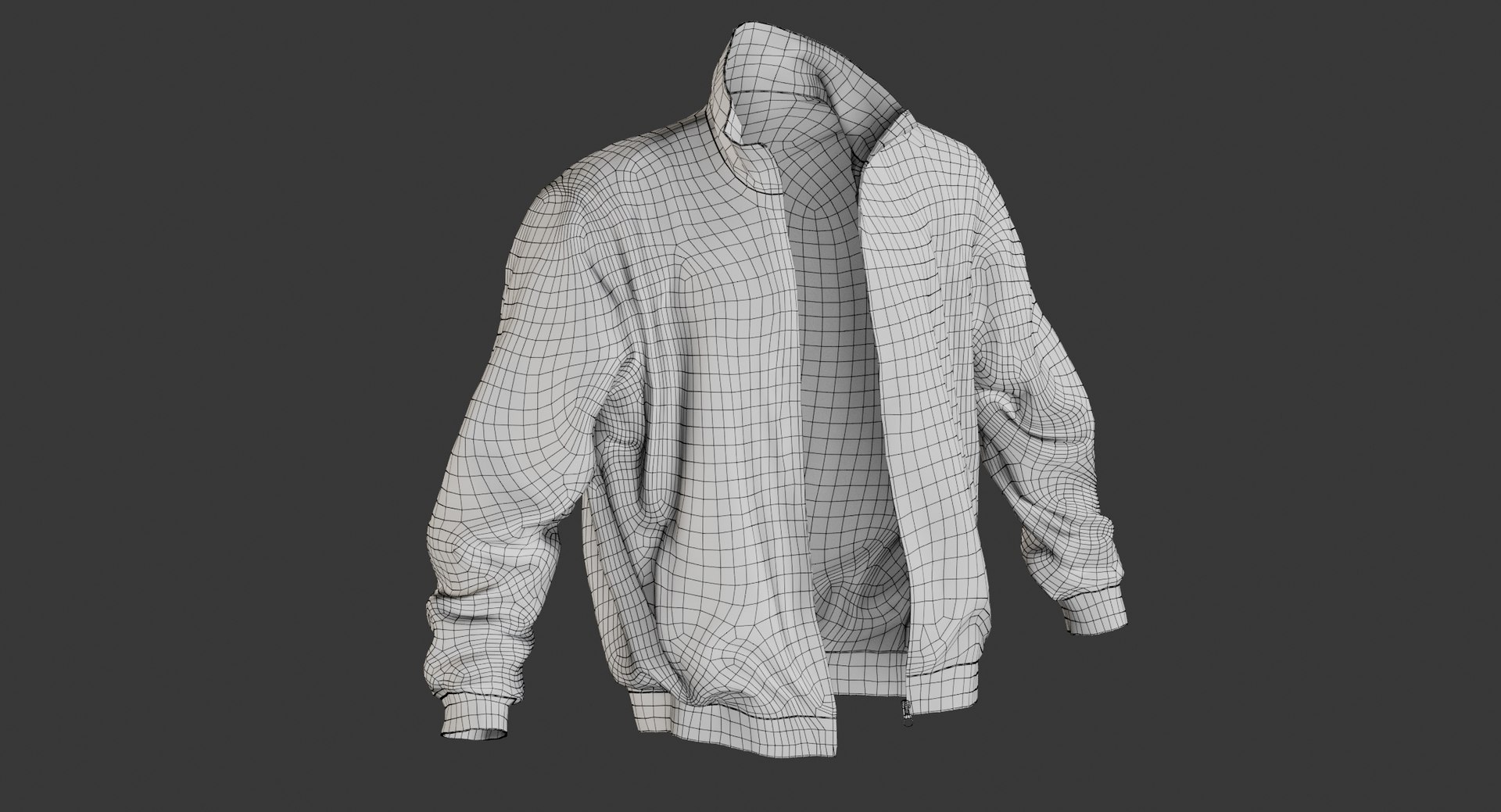 Mesh Sport Jacket - Model - TurboSquid 1639550