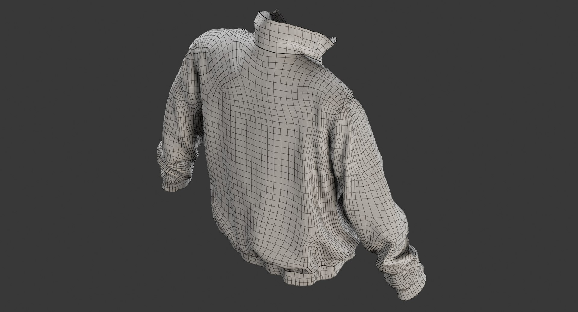 Mesh Sport Jacket - Model - TurboSquid 1639550