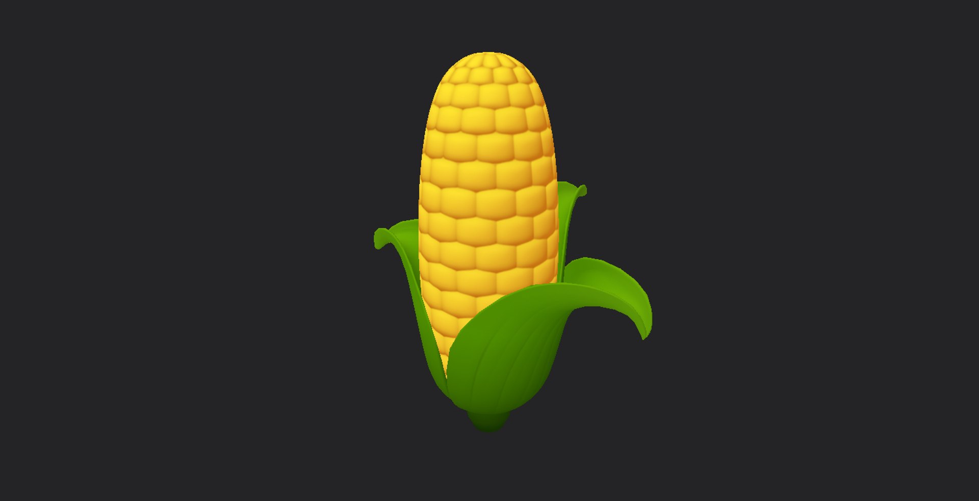 Free Corn Cartoon 3D - TurboSquid 1424885