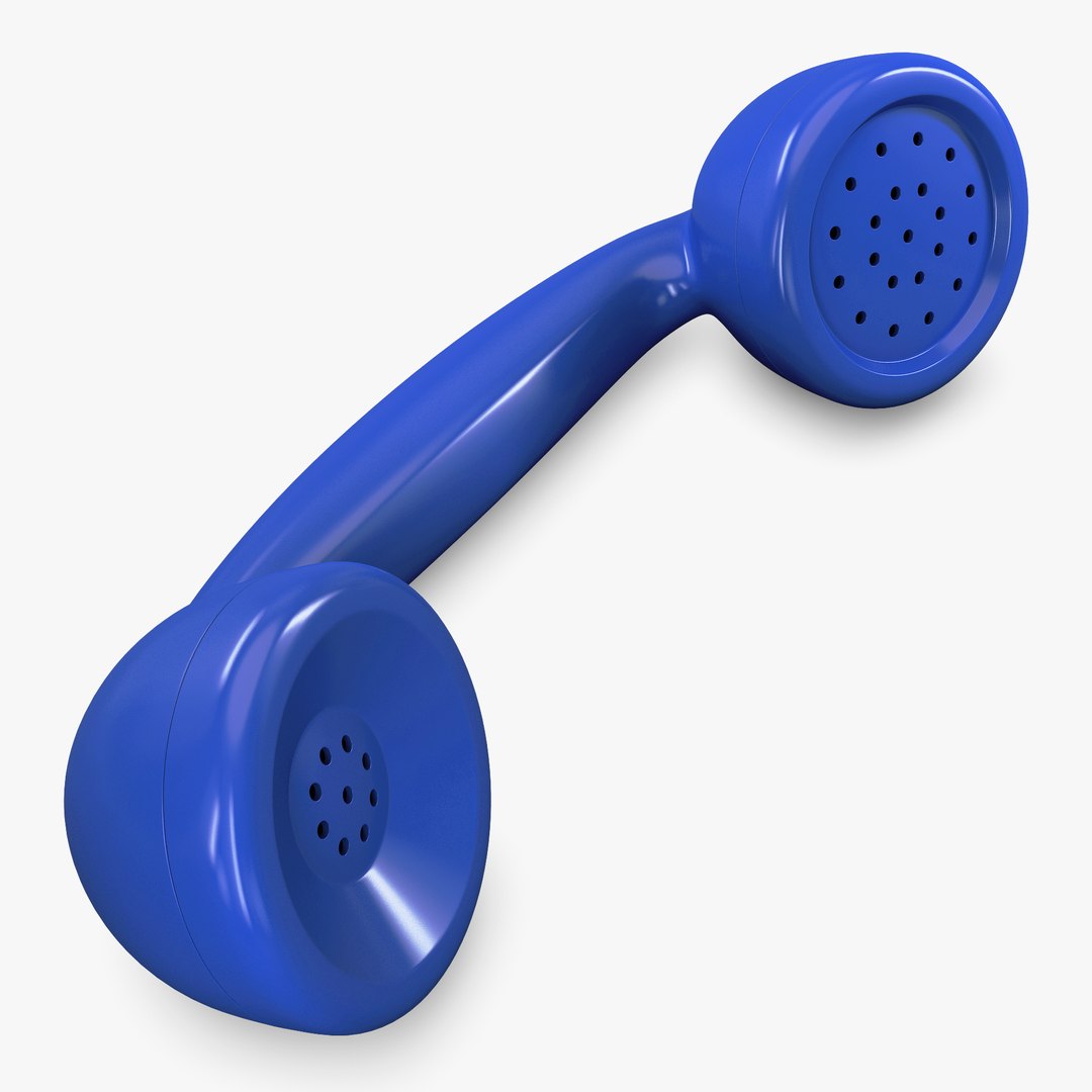 Retro Telephone Handset 3D Model - TurboSquid 1665950