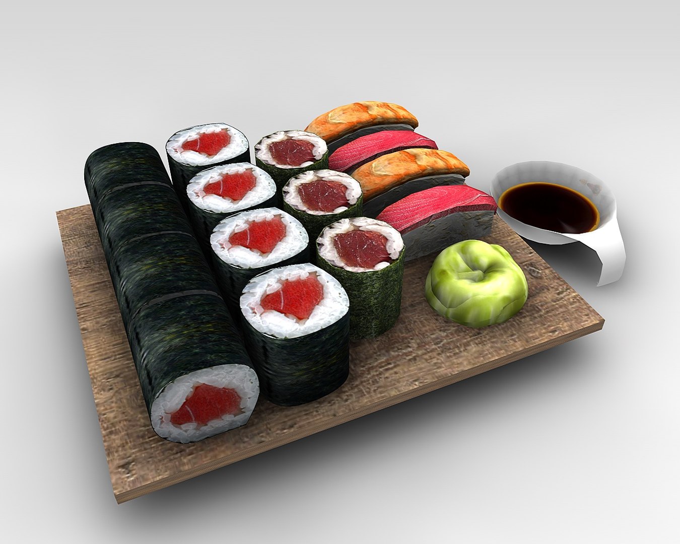 Sushi 3D Model - TurboSquid 1255585