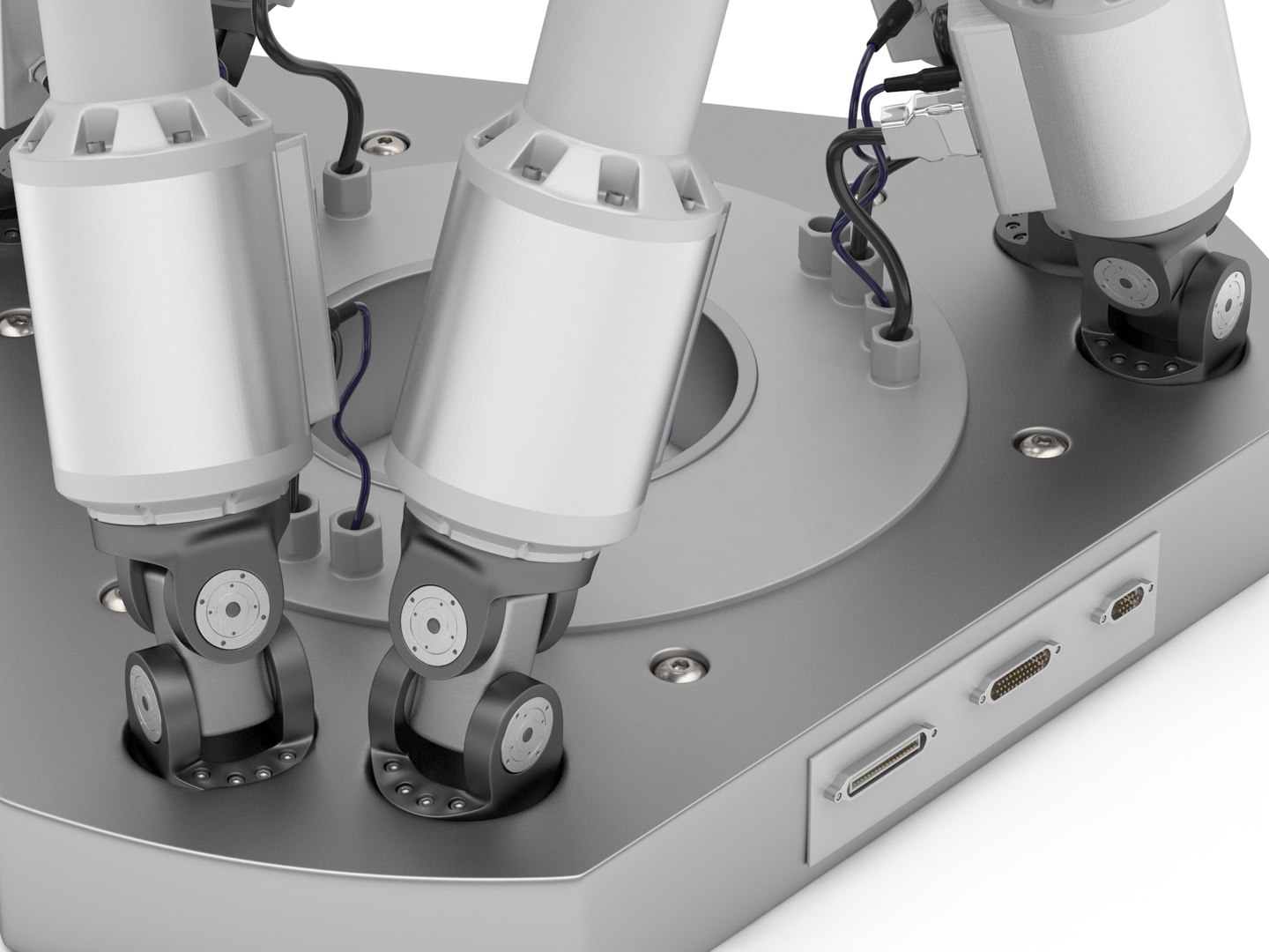 H-845 High-load Hexapod 3d Max