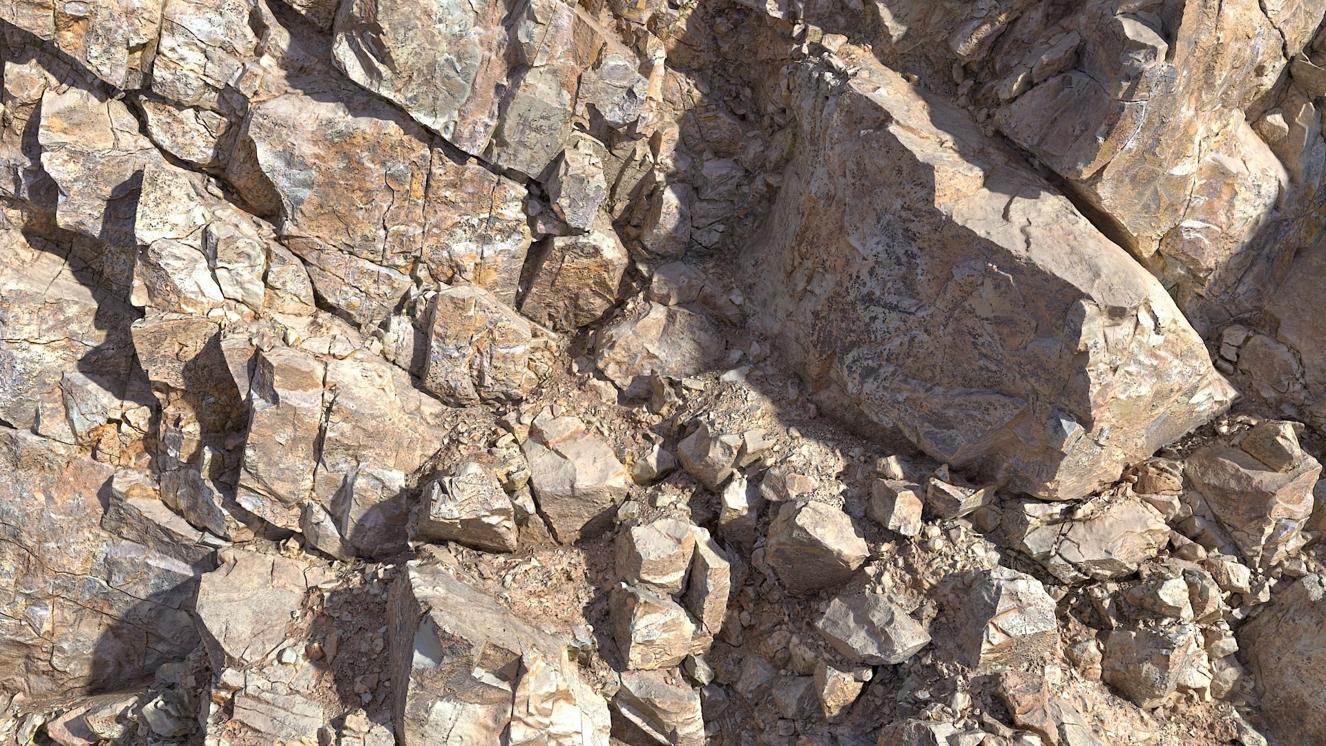 Cliff Wall 6 Scanned Model - TurboSquid 2069731