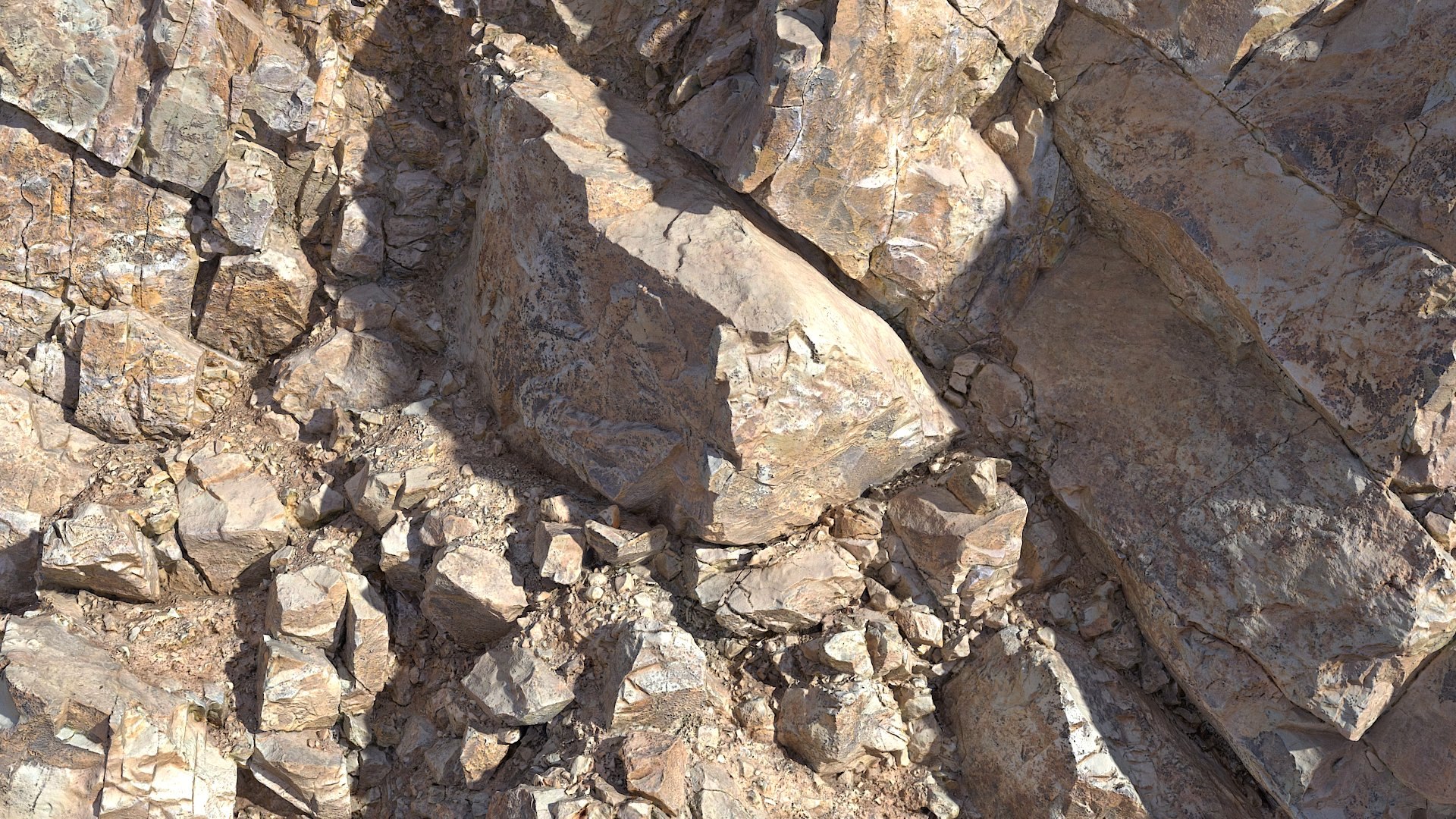 Cliff Wall 6 Scanned Model - TurboSquid 2069731