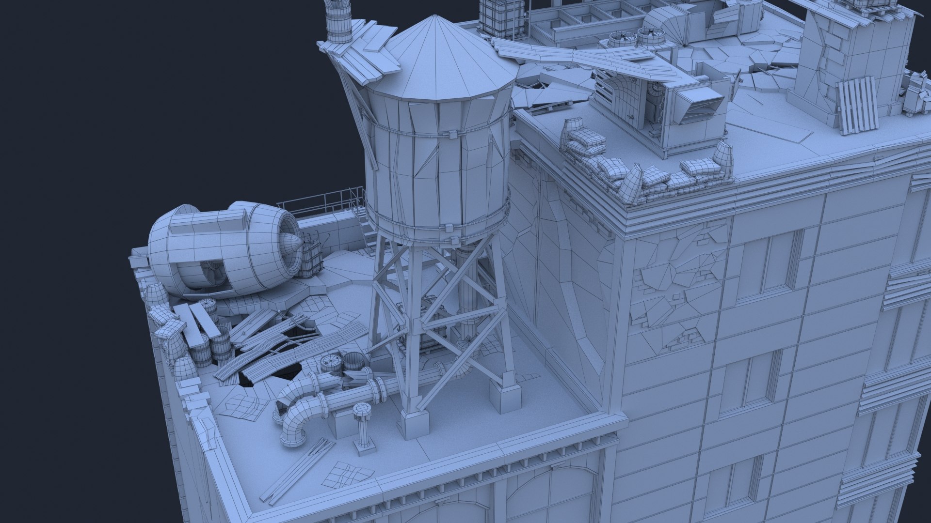 New York Building modular 3D model - TurboSquid 2009813