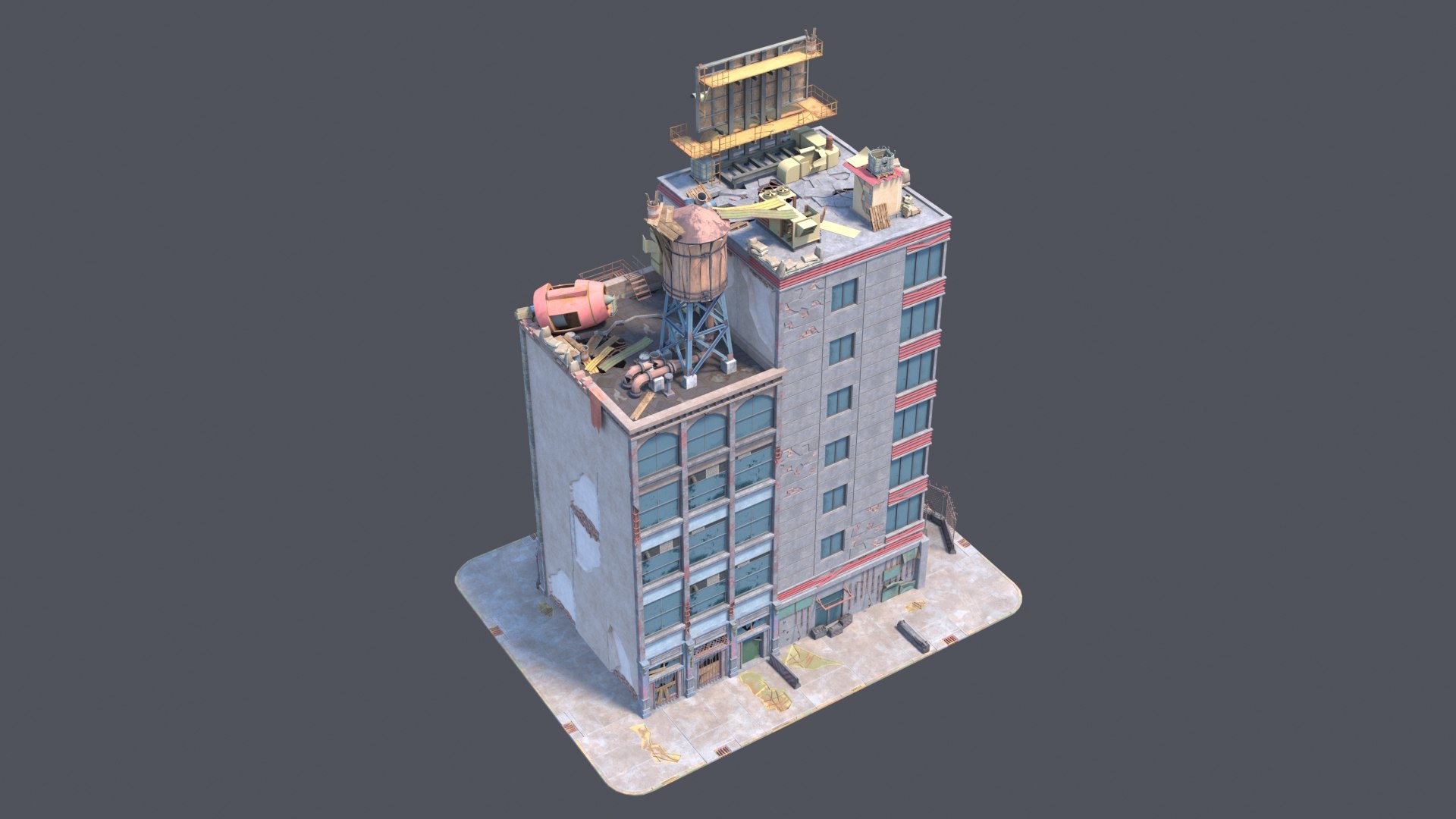 New York Building modular 3D model - TurboSquid 2009813