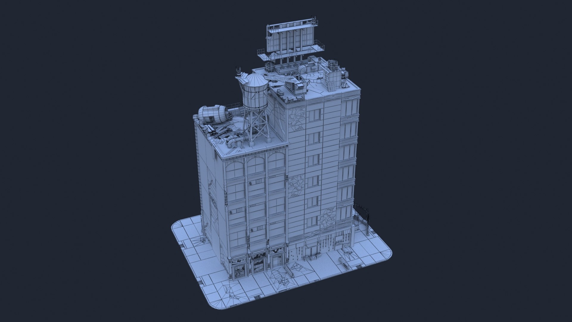 New York Building modular 3D model - TurboSquid 2009813