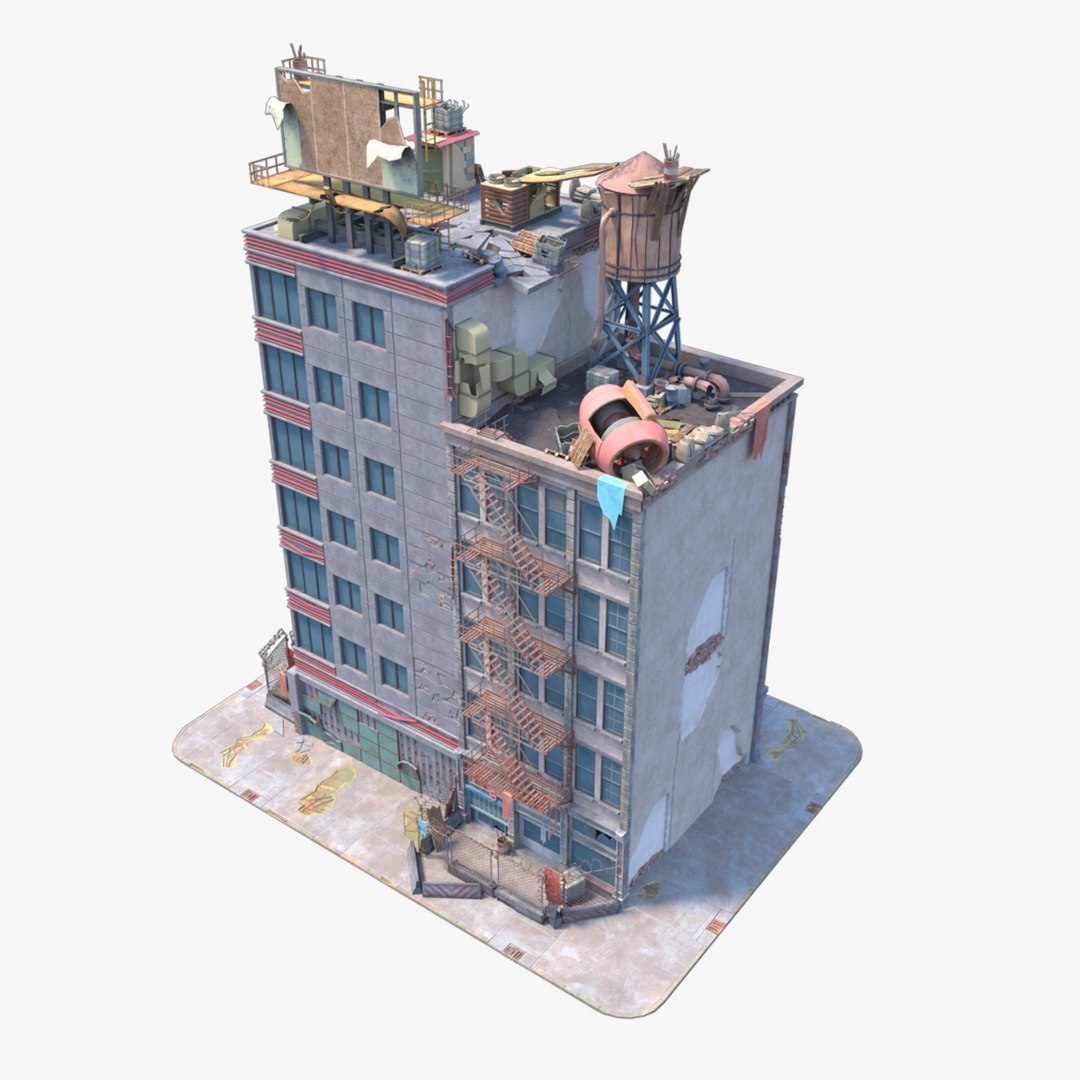 New York Building modular 3D model - TurboSquid 2009813