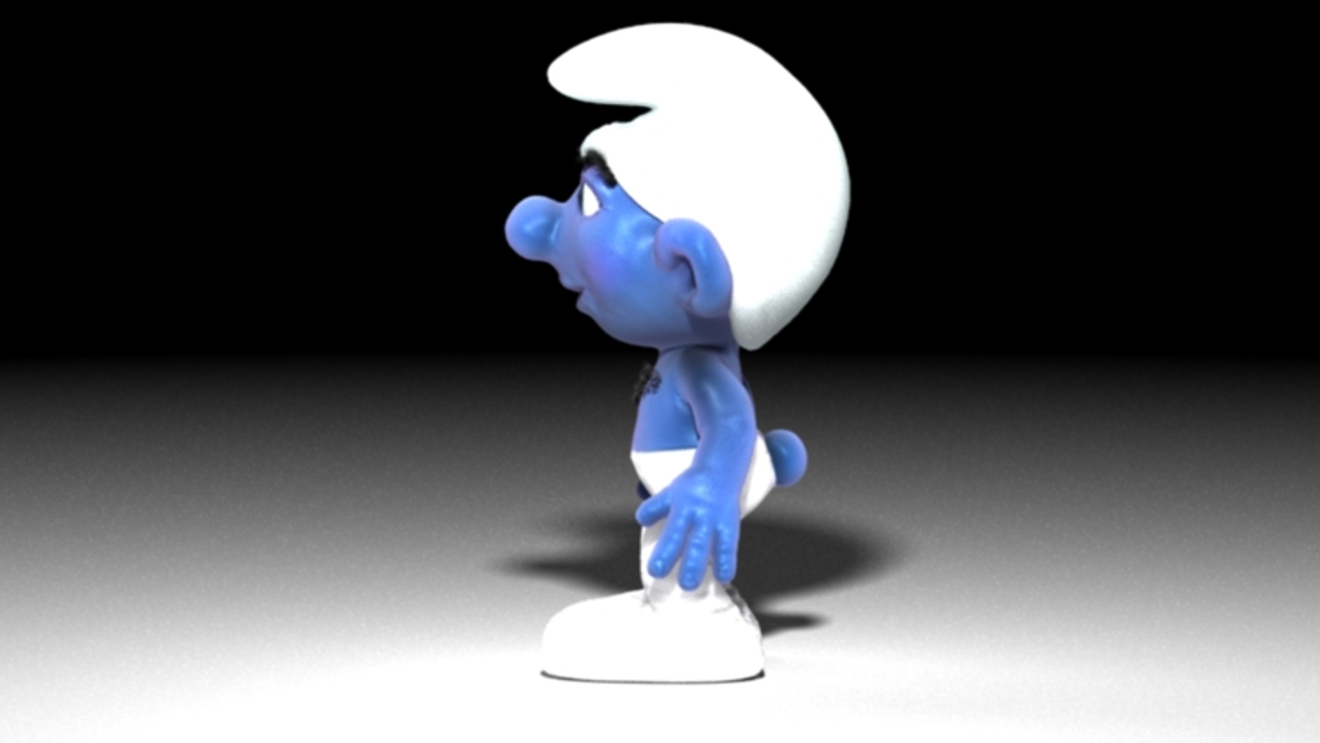 3d Smurf Model