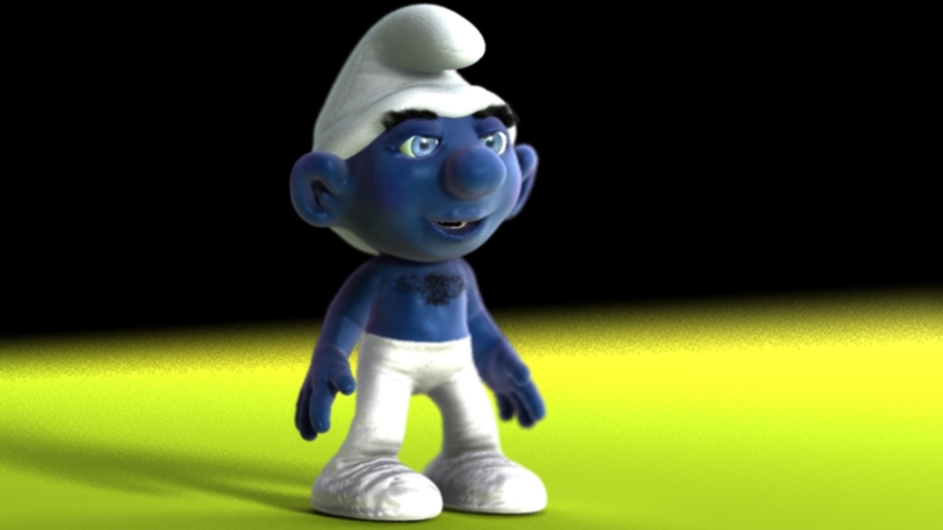 3d Smurf Model