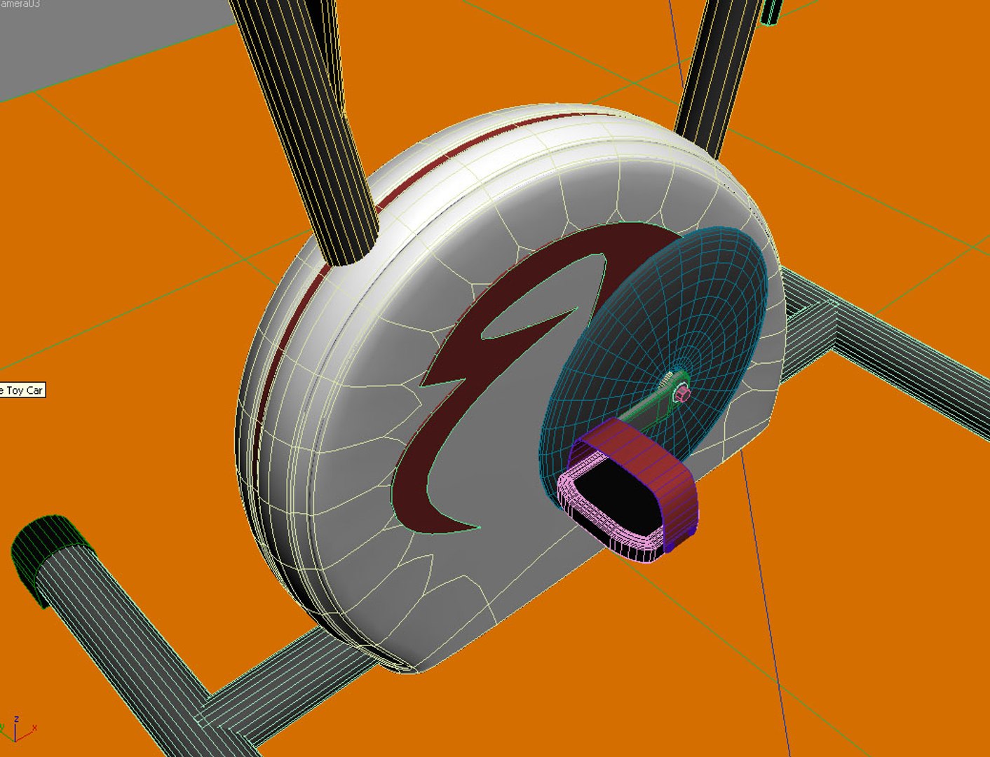 Bicycle Exercise Cycle 3d Model