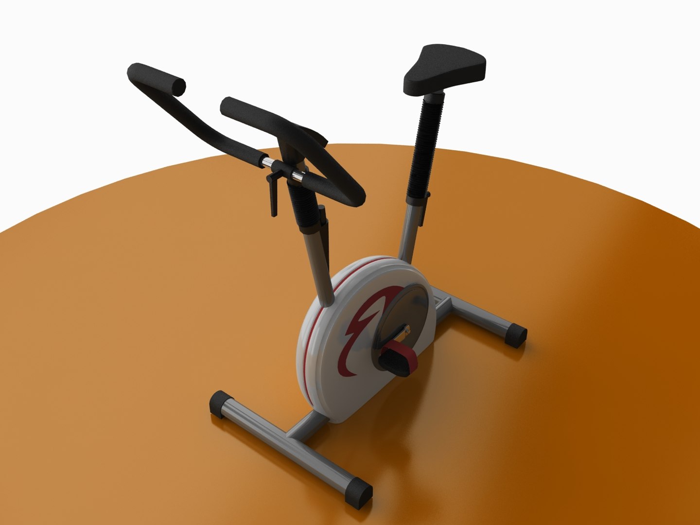 Bicycle Exercise Cycle 3d Model