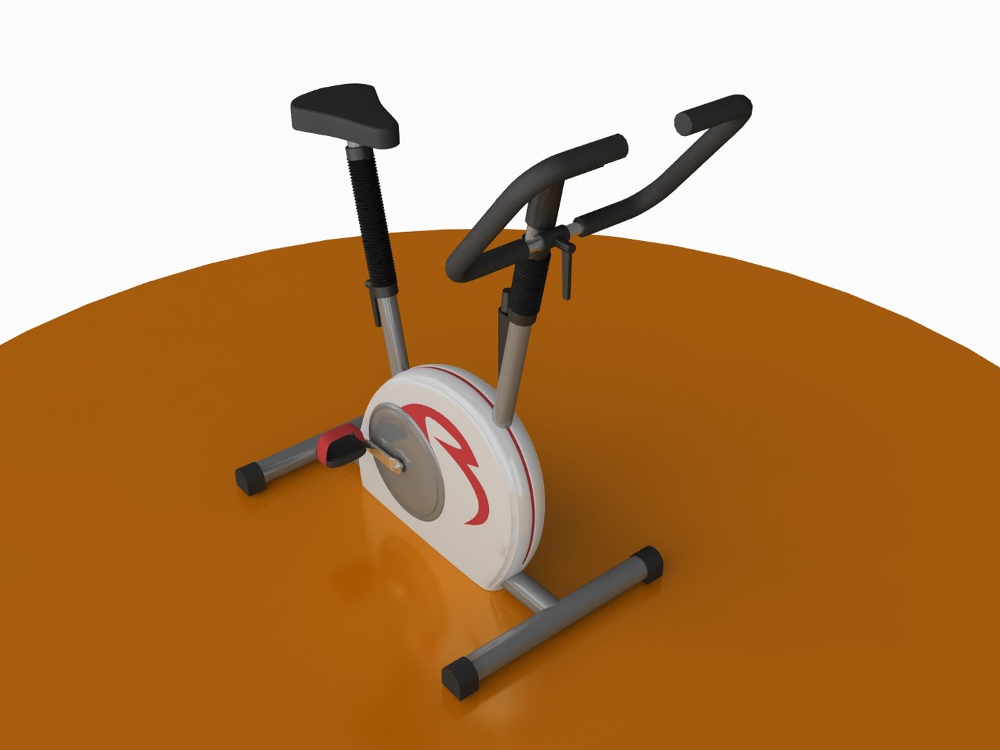 Bicycle Exercise Cycle 3d Model