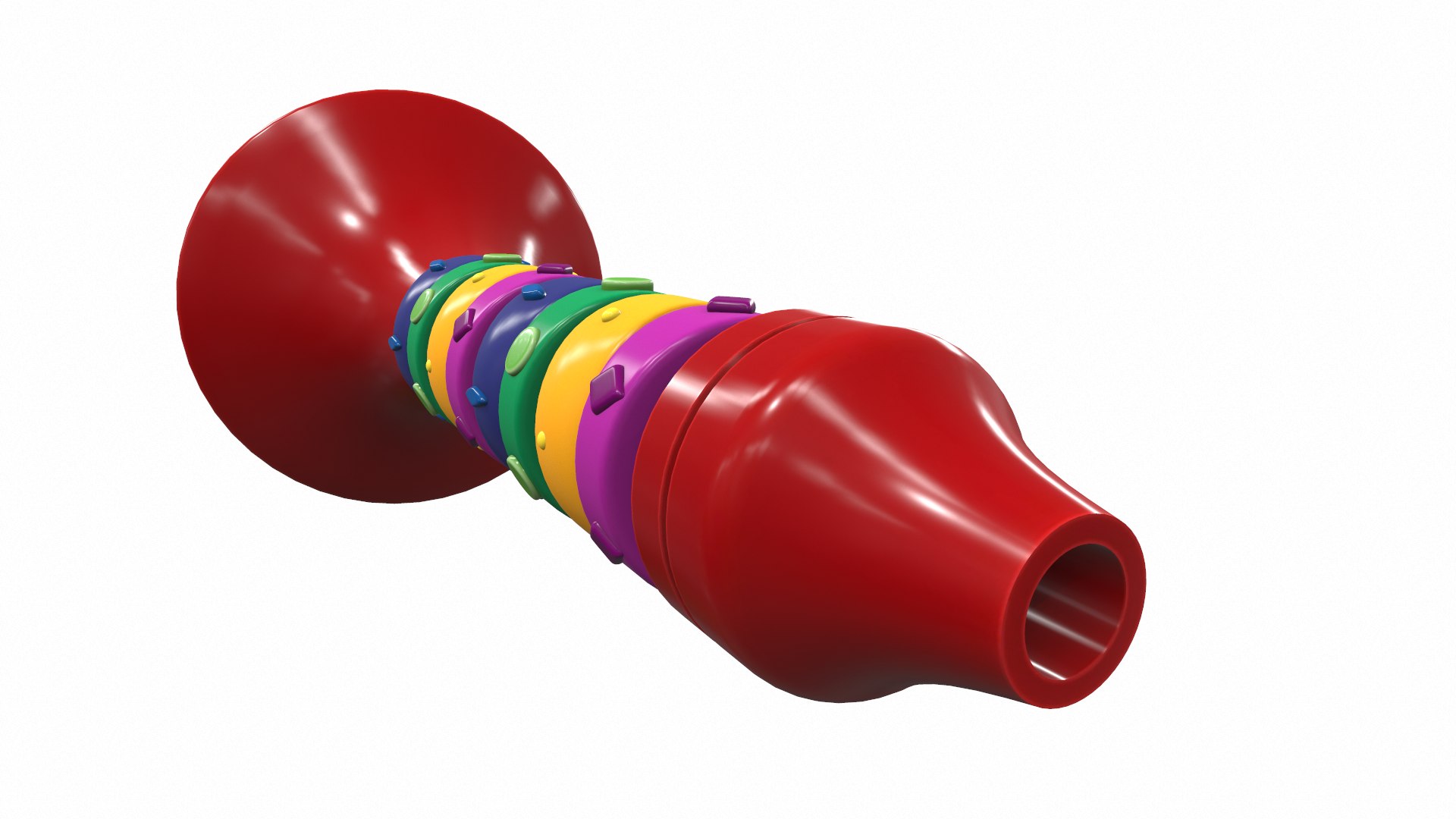 Plastic Baby Toy Pipe 3D Model - TurboSquid 2109027