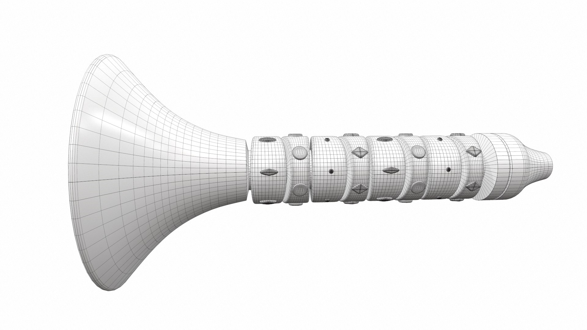 Plastic Baby Toy Pipe 3D Model - TurboSquid 2109027