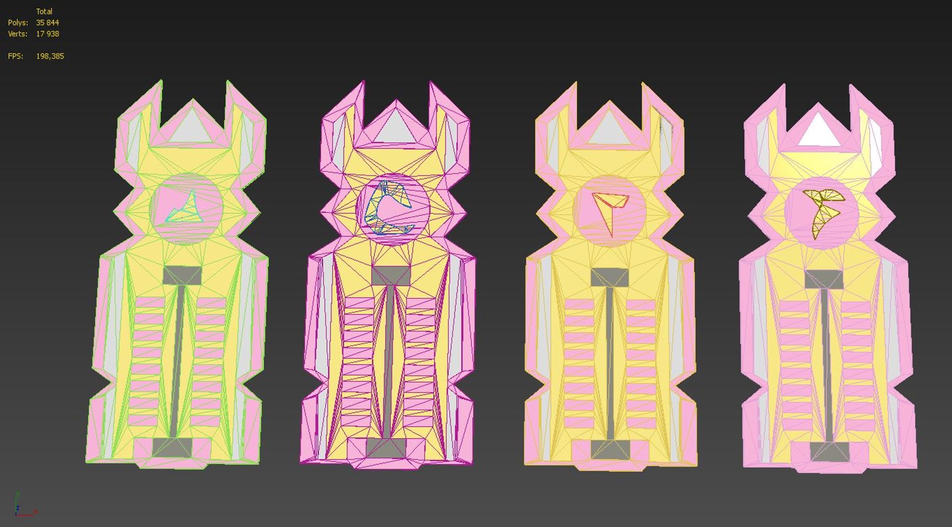 Star Generations Isolinear 3D Model - TurboSquid 1594258