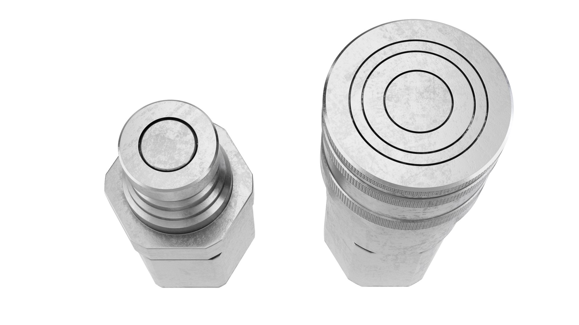 Hydraulic Quick Connect Coupler 3D Model - TurboSquid 2033399