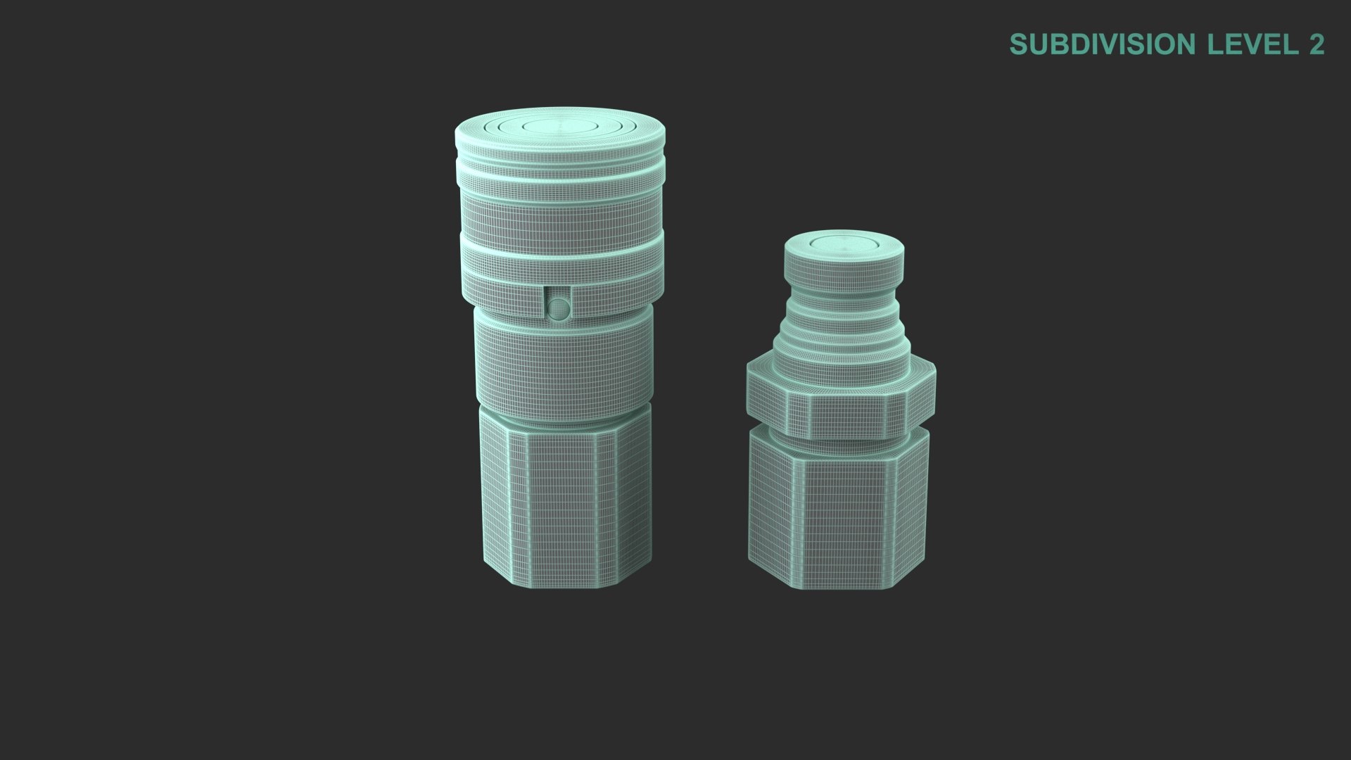 Hydraulic Quick Connect Coupler 3D Model - TurboSquid 2033399