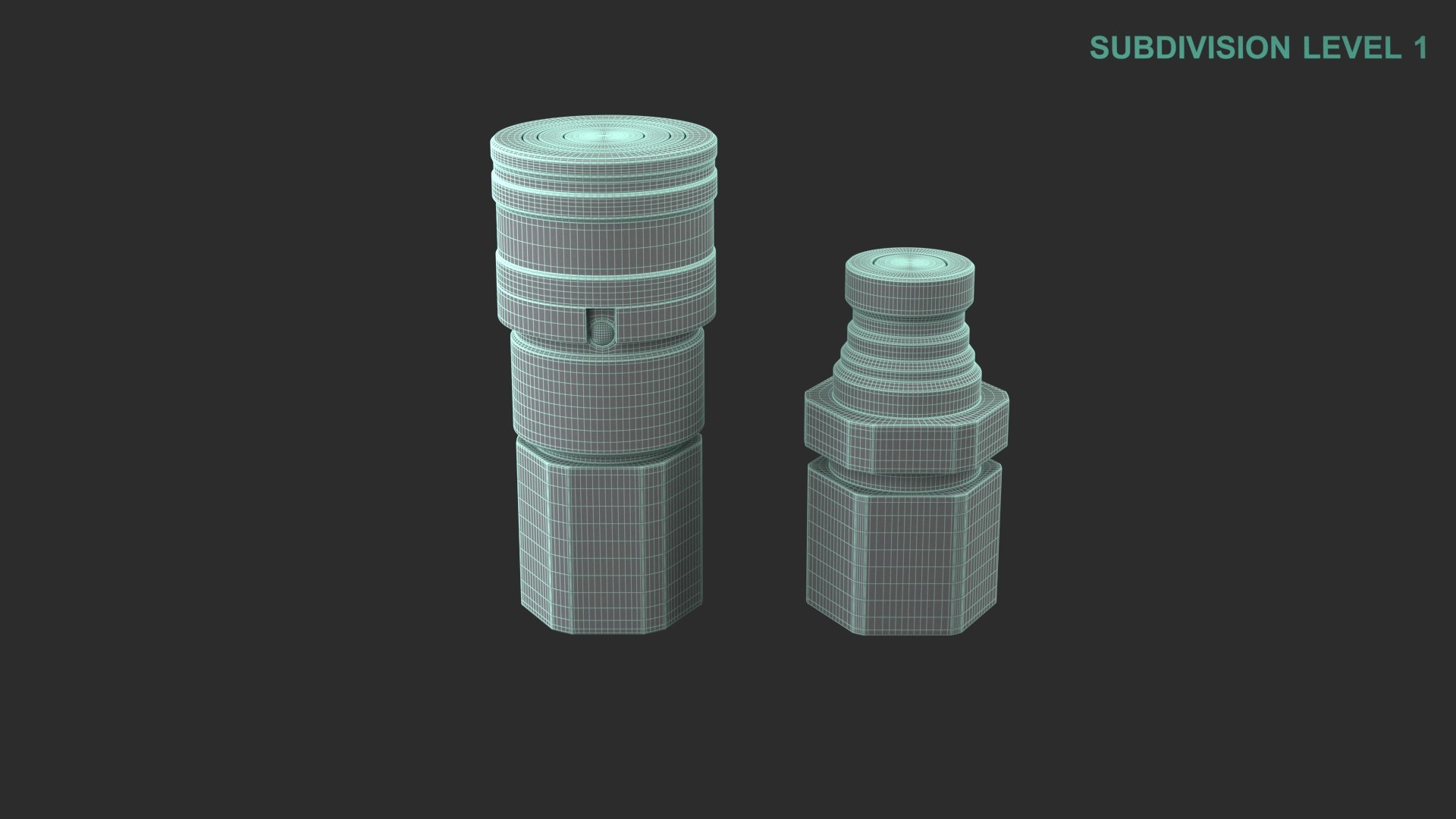 Hydraulic Quick Connect Coupler 3D Model - TurboSquid 2033399